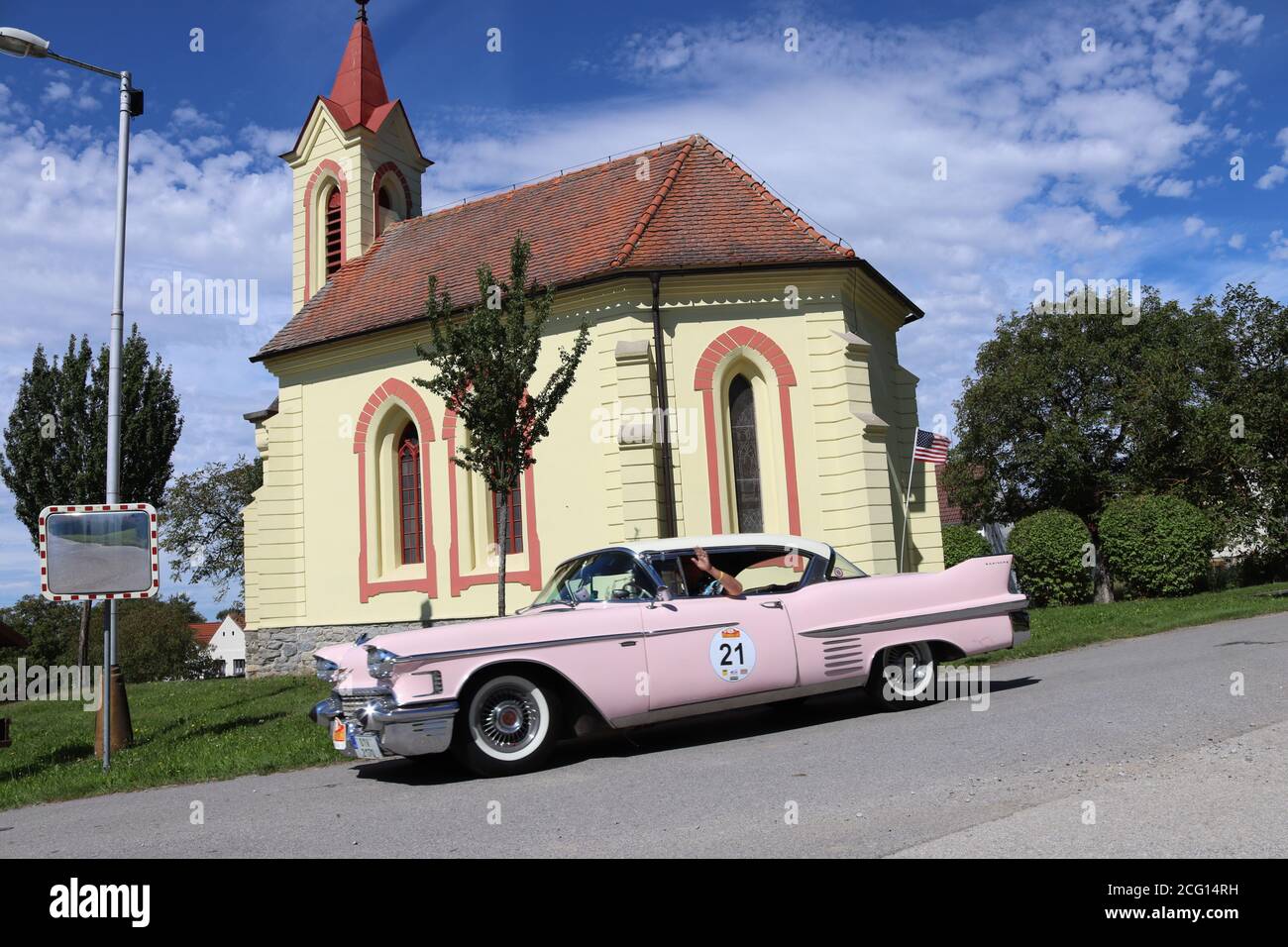 The 11th South Bohemia Classic, race of old cars (veterans, historical ...