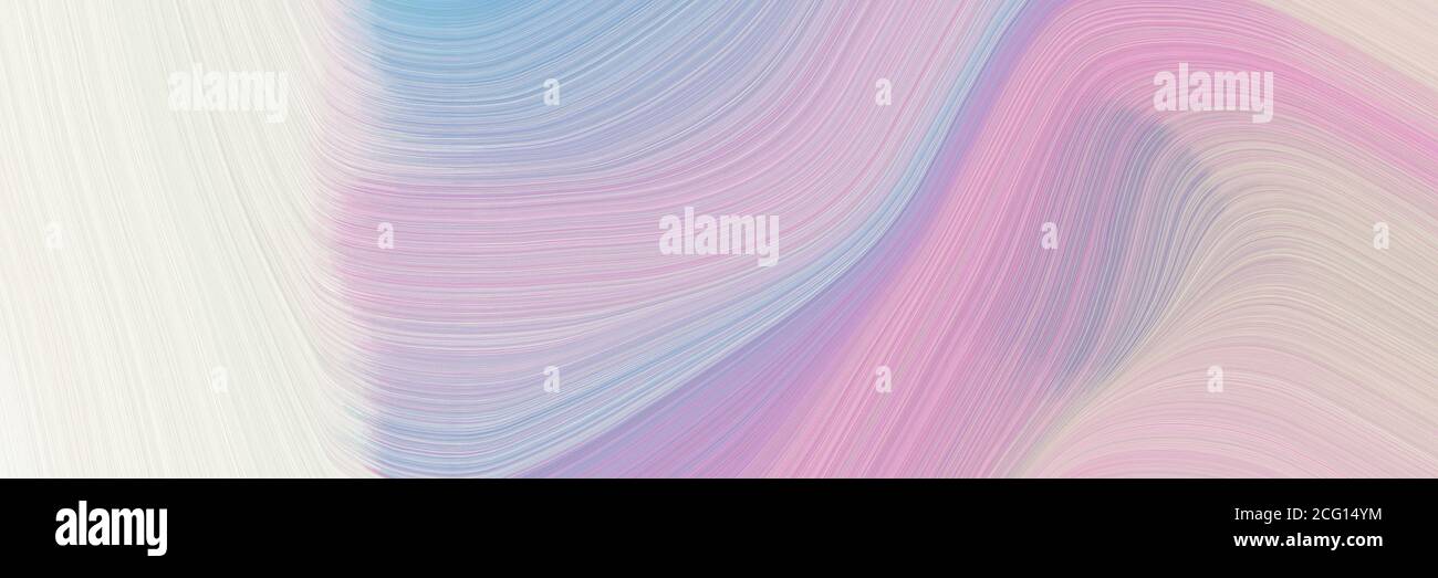 abstract surreal banner design with thistle, linen and light pastel ...