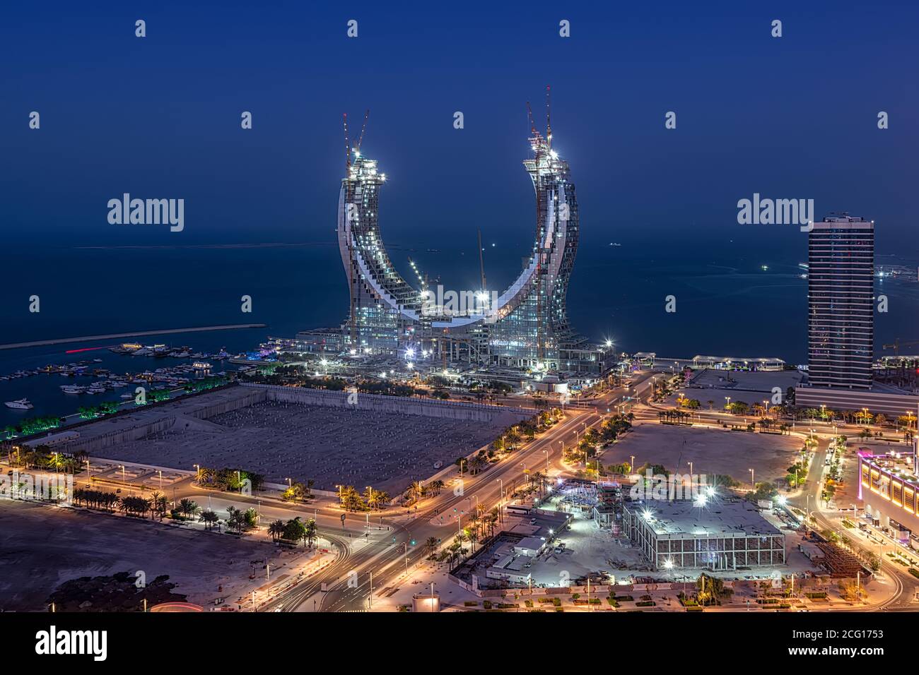 Lusail city doha hi-res stock photography and images - Alamy