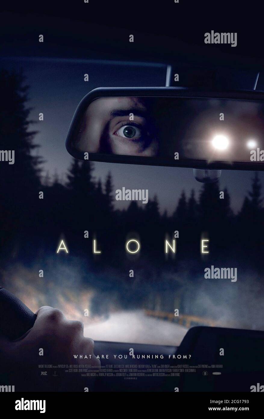 ALONE, US poster, 2020. © Magnet Releasing / Courtesy Everett ...