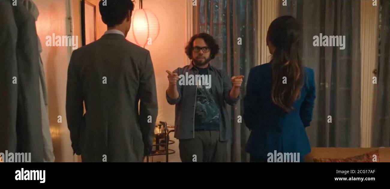 THE ARGUMENT, from left: Danny Pudi, Dan Fogler, Maggie Q, 2020 ...