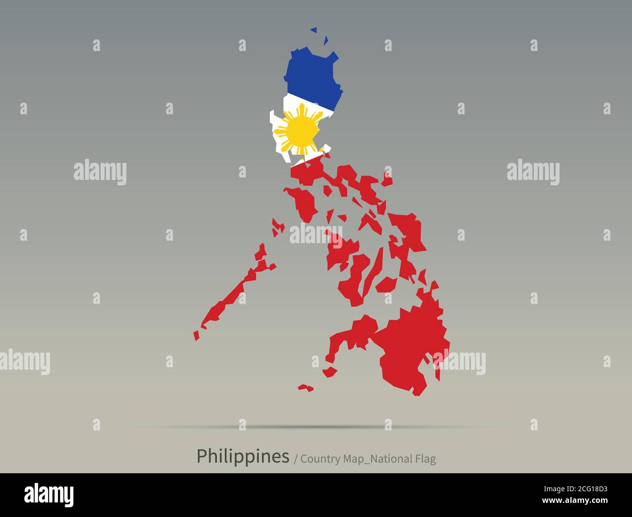Philippines flag vector hi-res stock photography and images - Alamy
