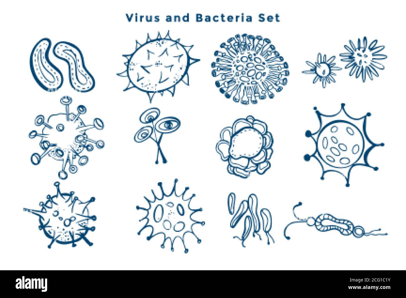 Germs health healthcare Stock Vector Images - Alamy