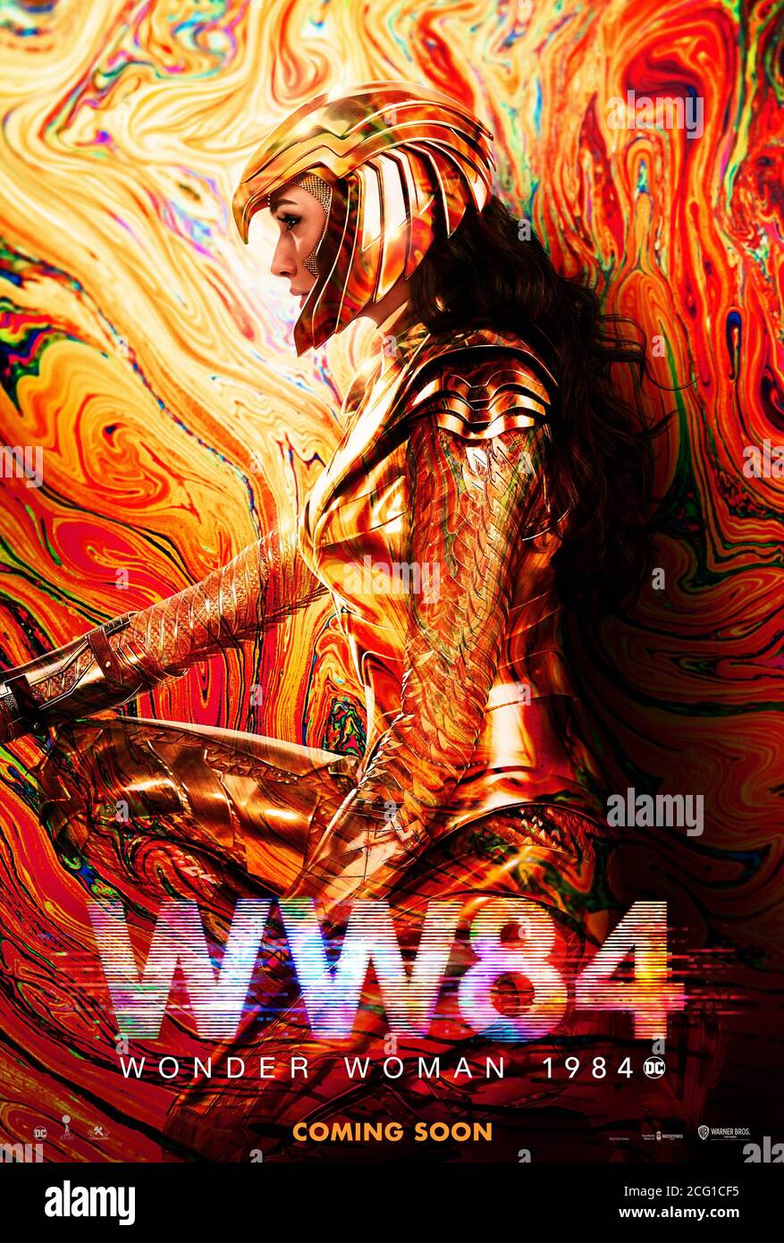 Wonder Woman 1984 (2020) directed by Patty Jenkins and starring Gal Gadot, Chris Pine, Connie ...