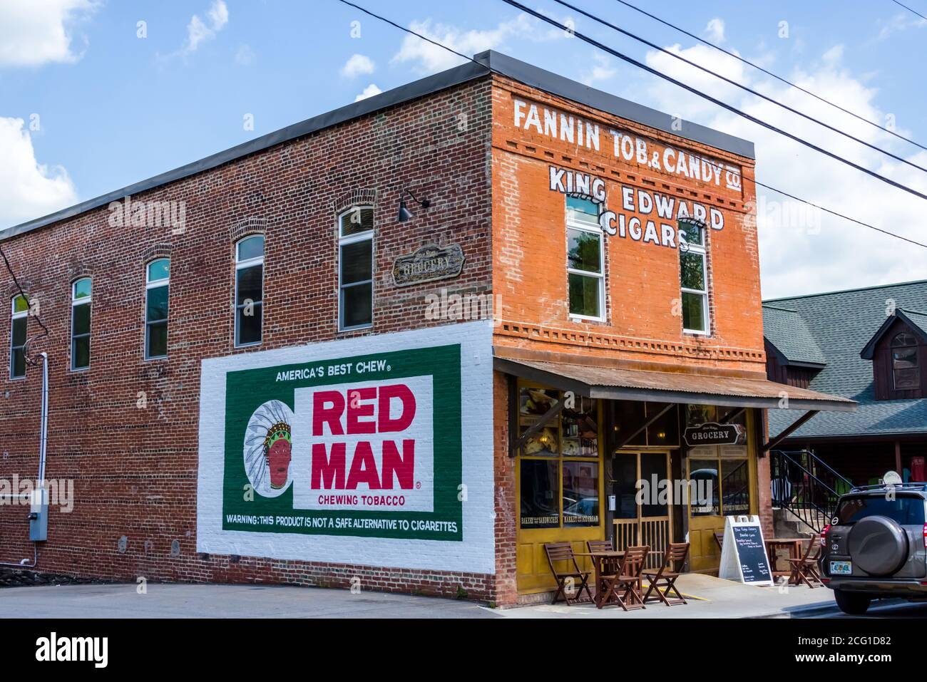Northern Georgia, Blue Ridge Grocery Stock Photo - Alamy
