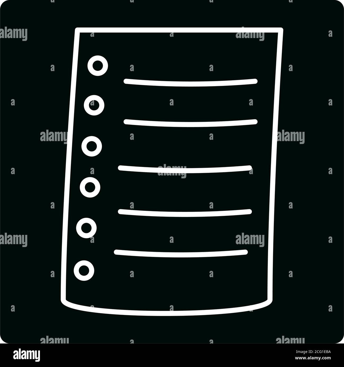 back to school, stripes paper elementary education block and line icon ...