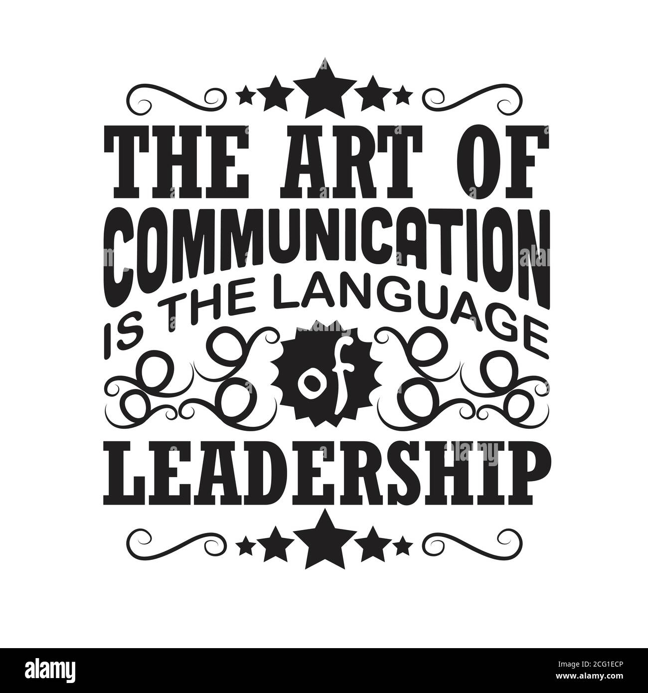 Business Quote good for poster. The art of communication is the ...
