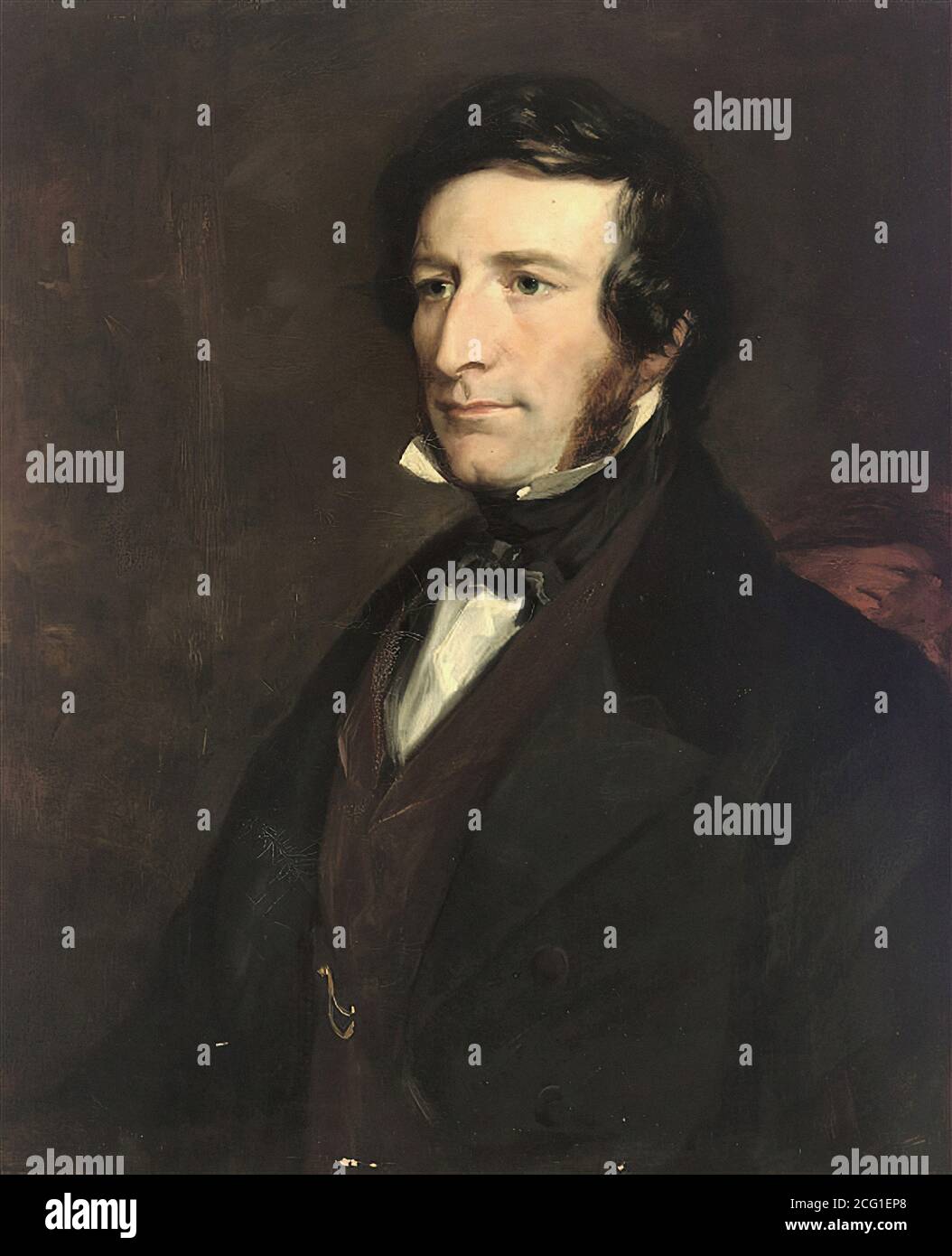 Grant Sir Francis - Portrait of Sir George Cornewall Lewis Bart Mp ...