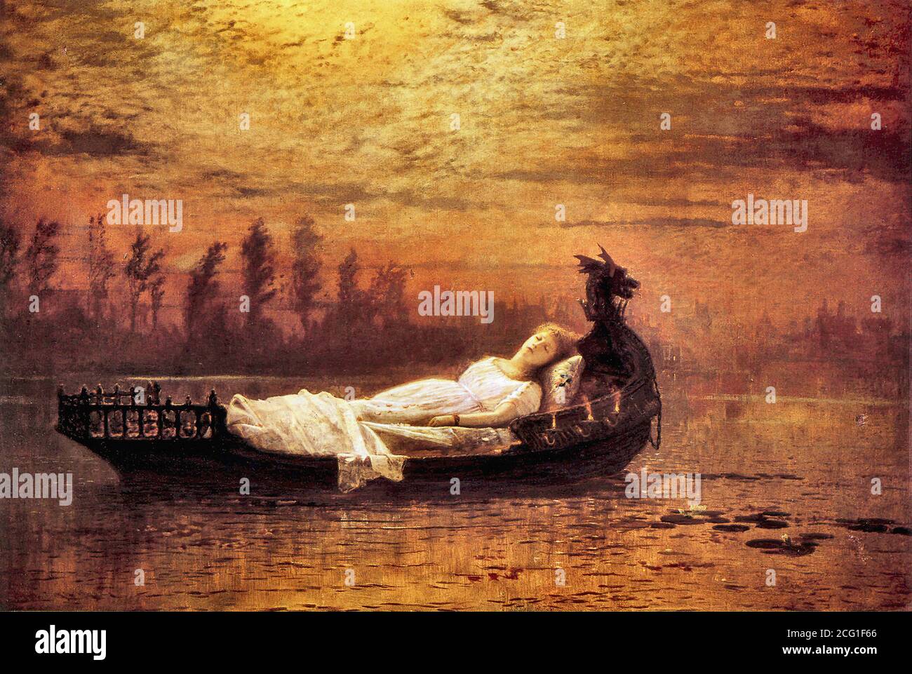 Lady Of Shalott Wallpaper
