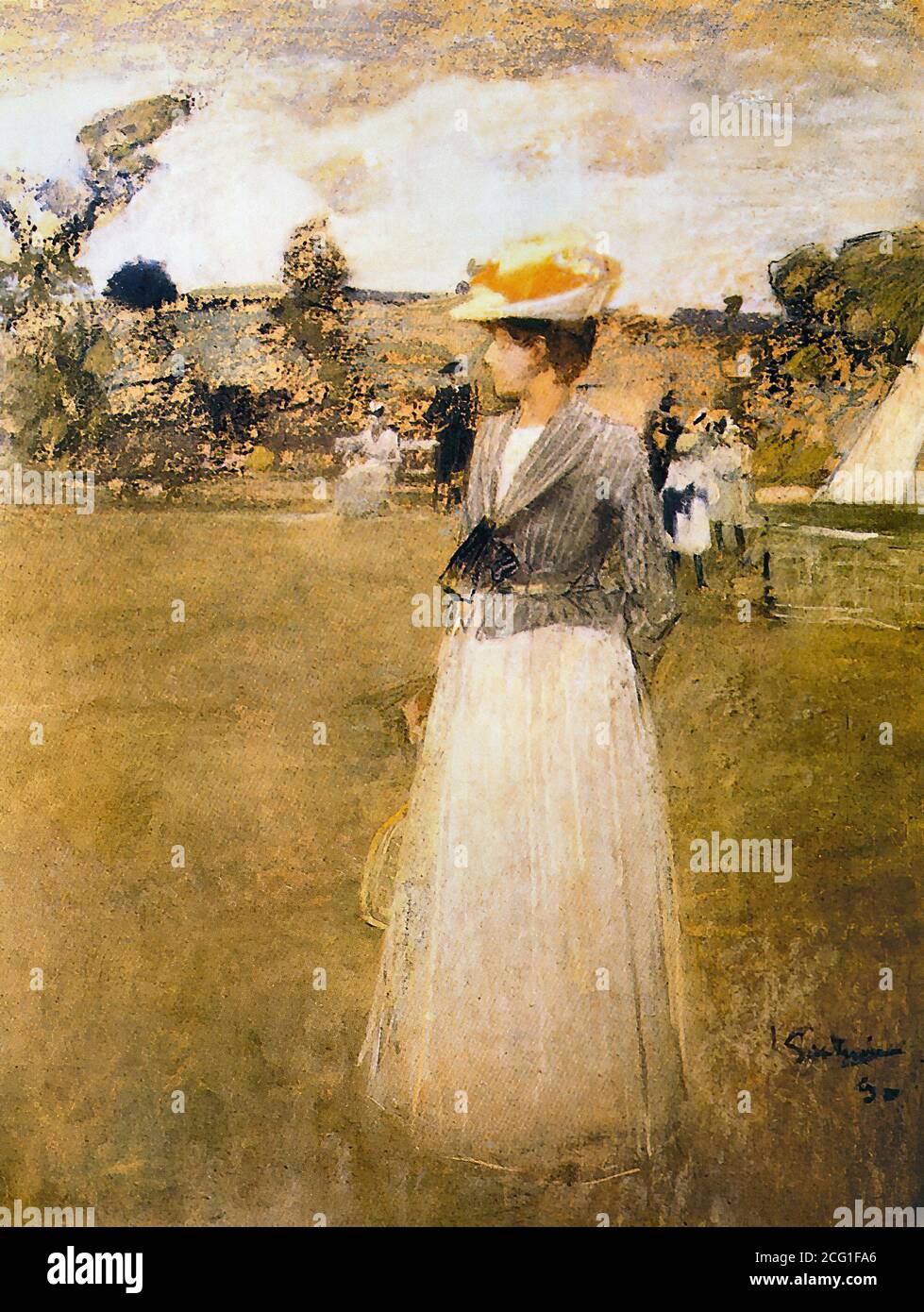 James guthrie painting hi-res stock photography and images - Alamy