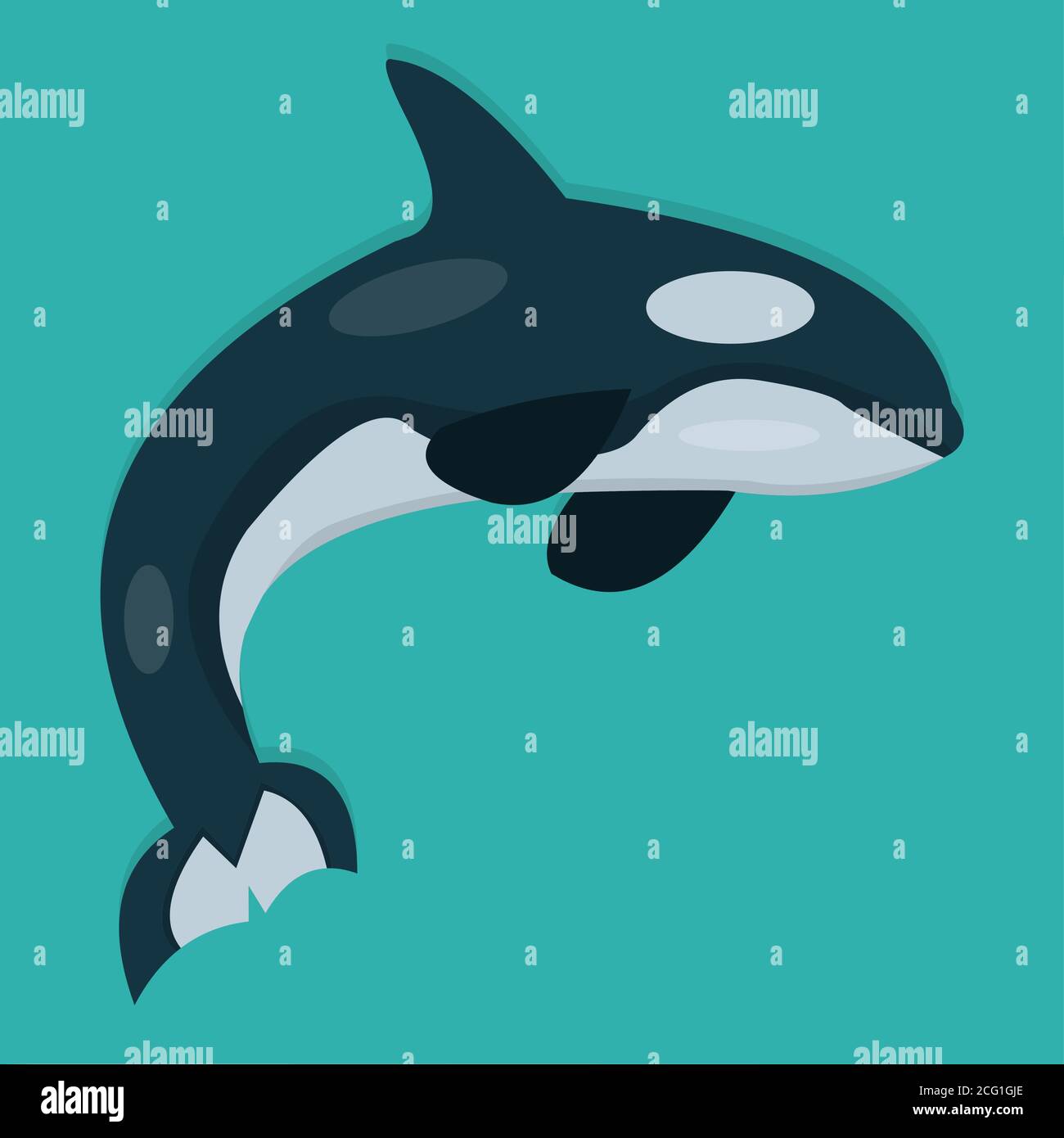 Whales logo vector hi-res stock photography and images - Alamy