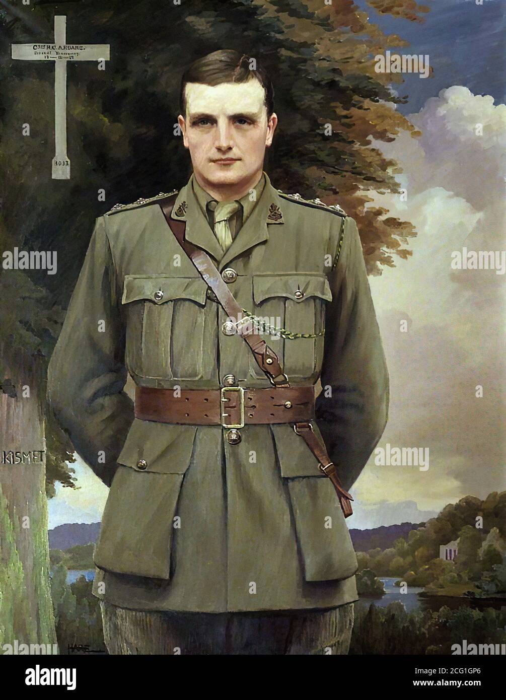 Hare St George - Portrait of Henry Colt Arthur Hoare 3 - British School ...