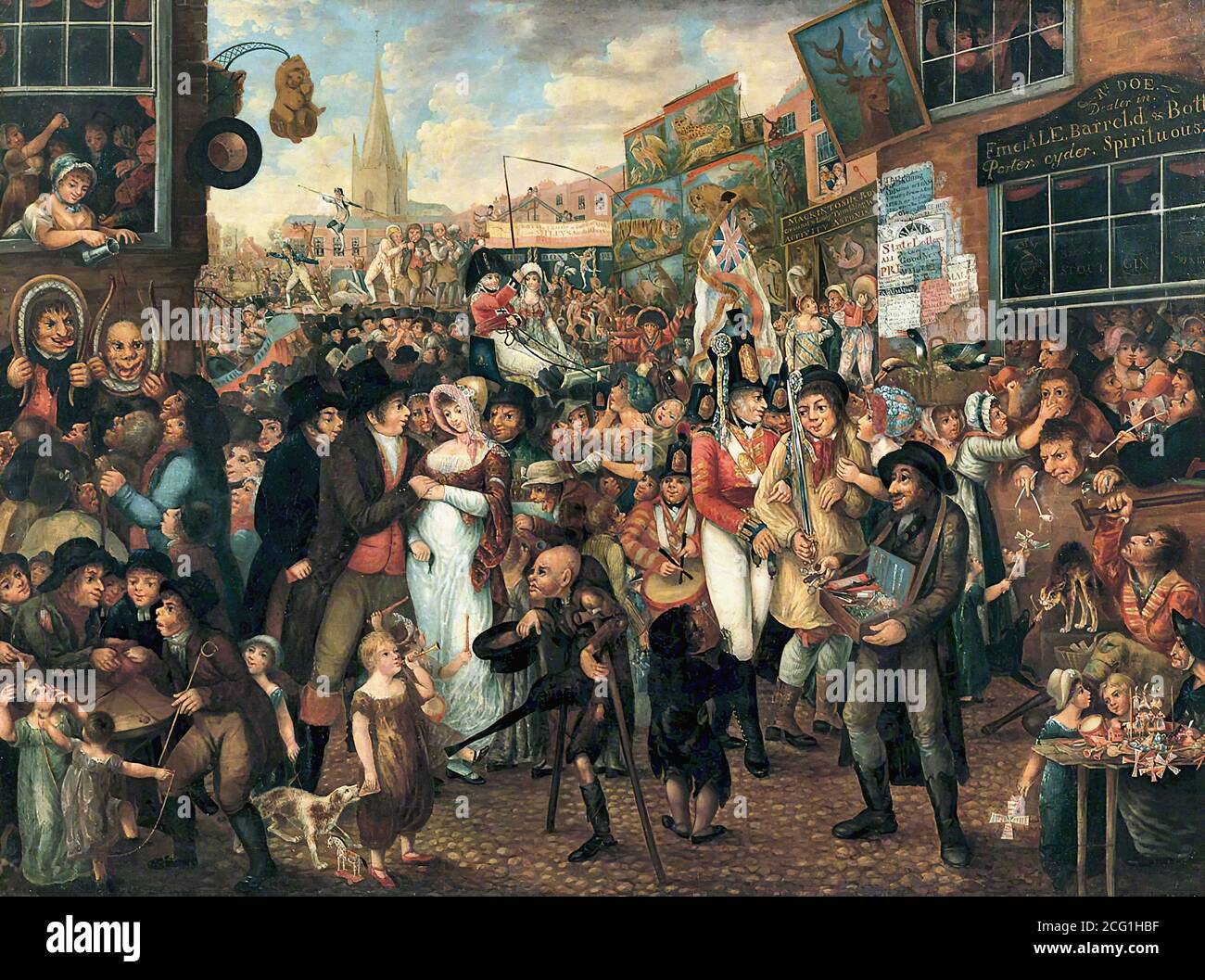 Haydon Benjamin Robert - Bartholomew Fair - British School - 19th ...