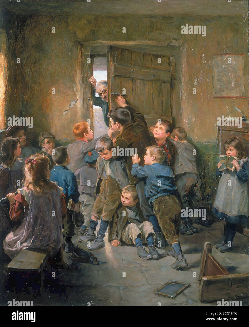 Hedley Ralph - Barred out (29th May) - British School - 19th Century ...