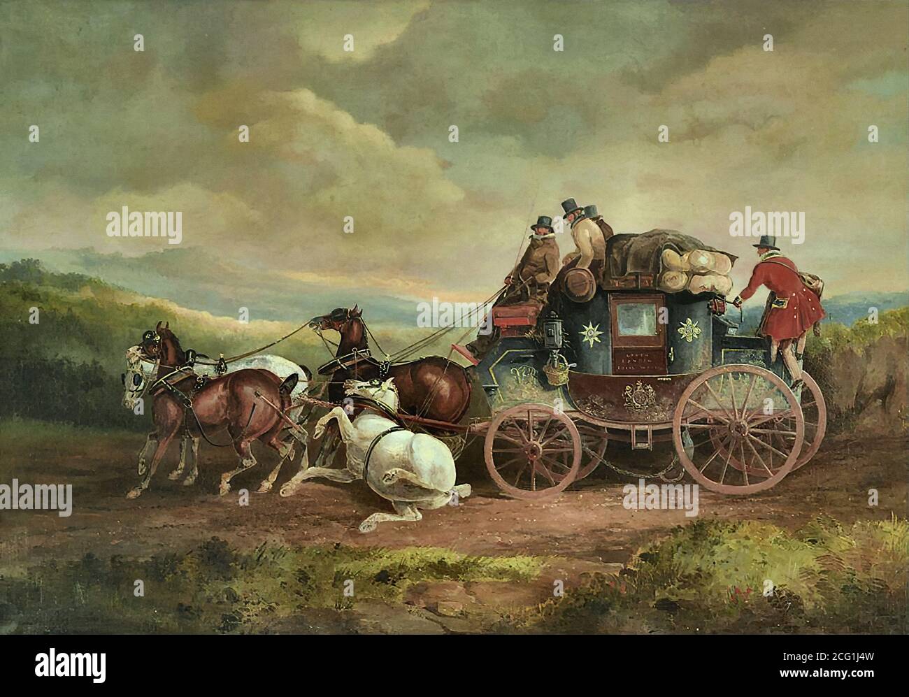 Royal mail coach hi-res stock photography and images - Alamy