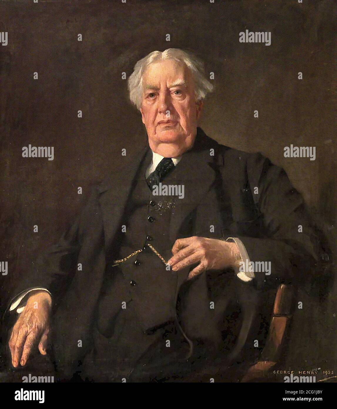 Henry George - Portrait of Sir Hector Clare Cameron - British School ...