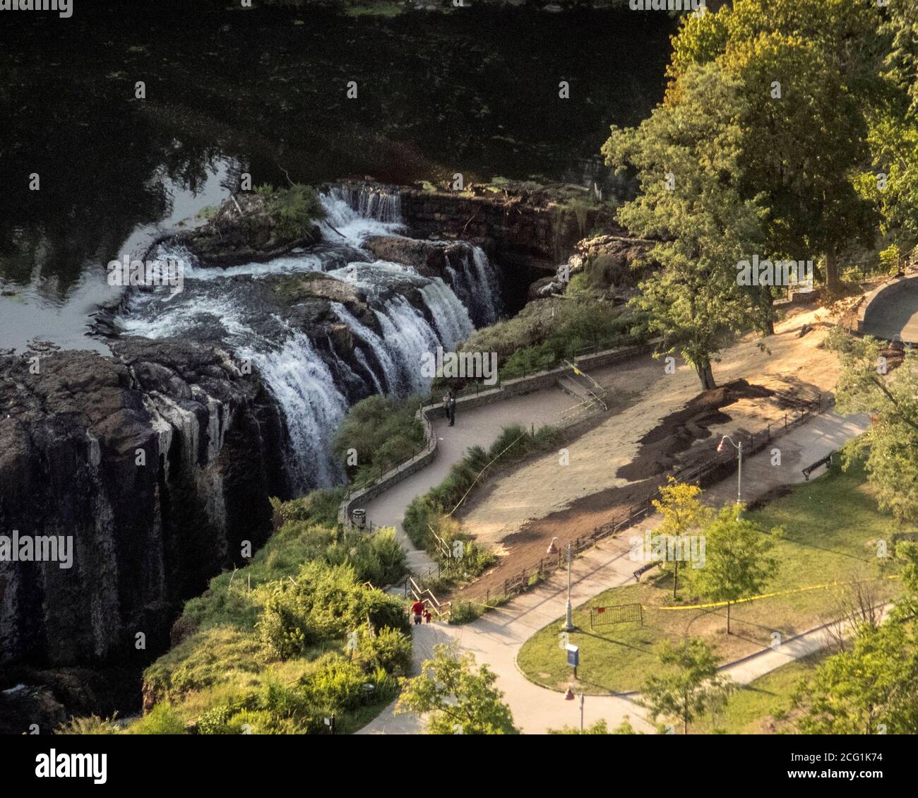 Paterson, New Jersey, USA. 8th Sep, 2020. Aerial View of the Great ...