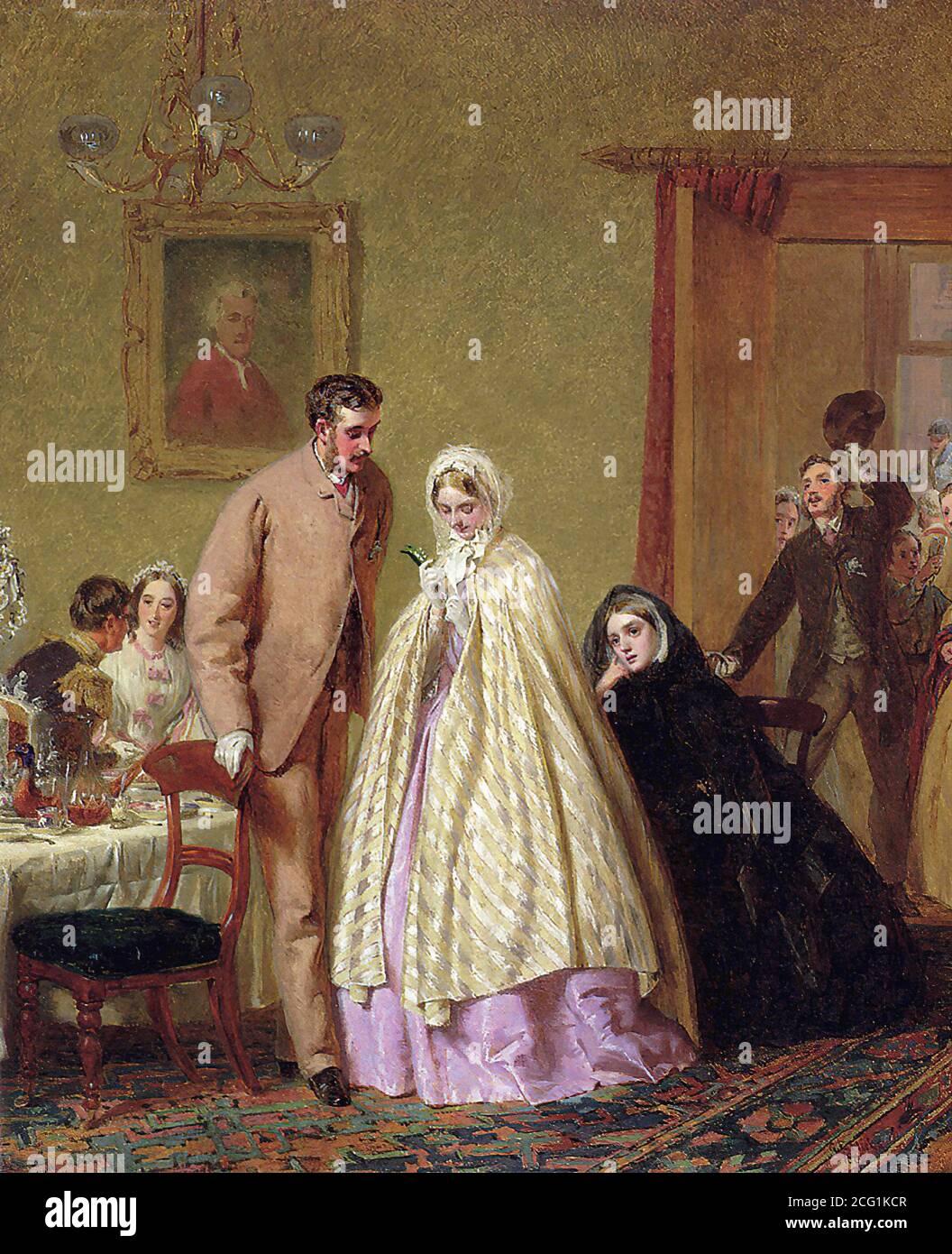 Hicks George Elgar - the Wedding Breakfast - British School - 19th ...