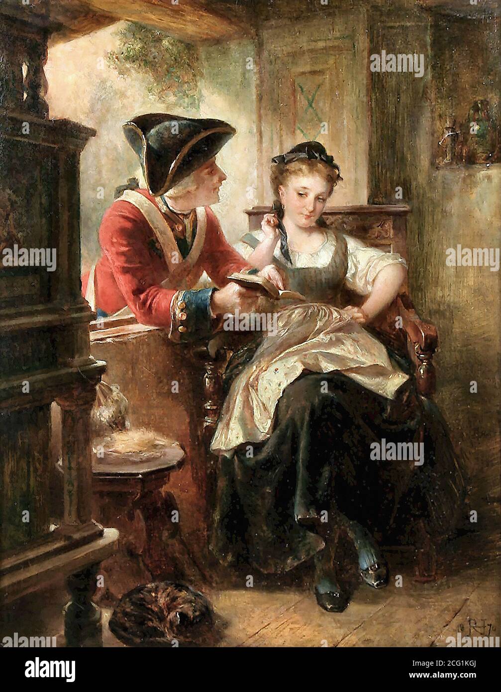 Hillingford Robert Alexander - Love Sonnets - British School - 19th ...