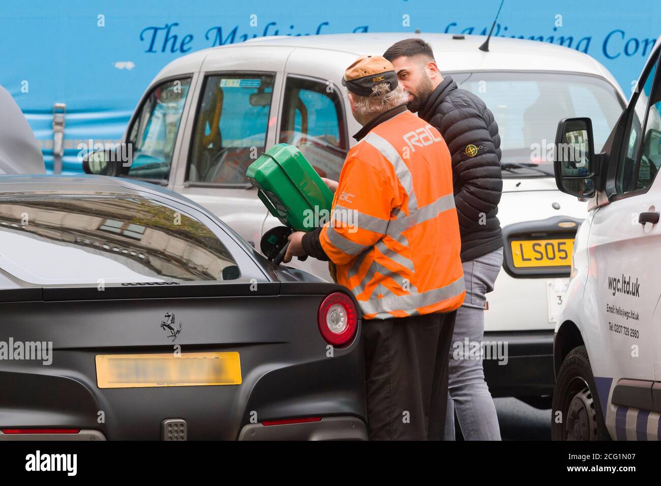 Broken down ferrari hi-res stock photography and images - Alamy