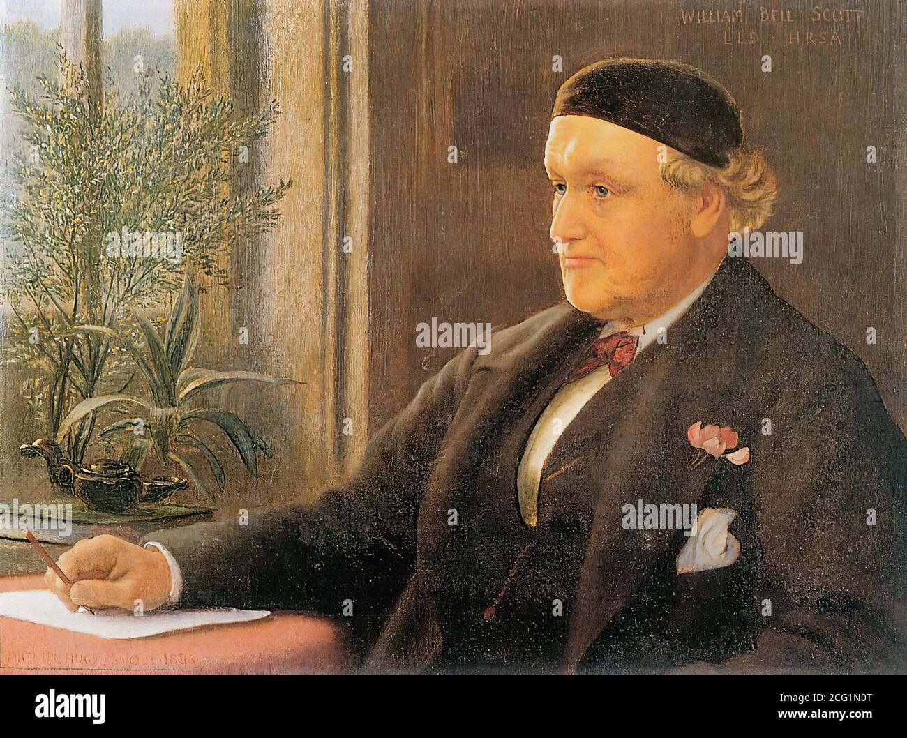 William bell scott portrait hi-res stock photography and images - Alamy