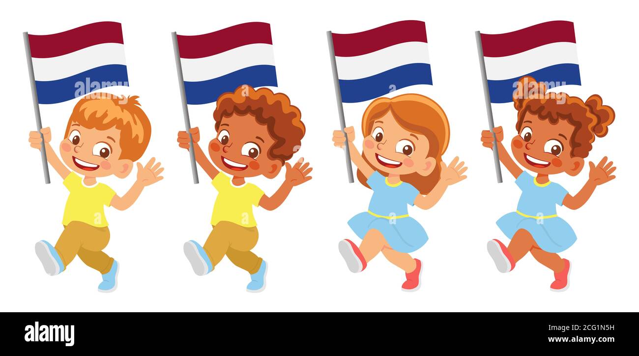 Hand waving netherlands flag hi-res stock photography and images - Alamy