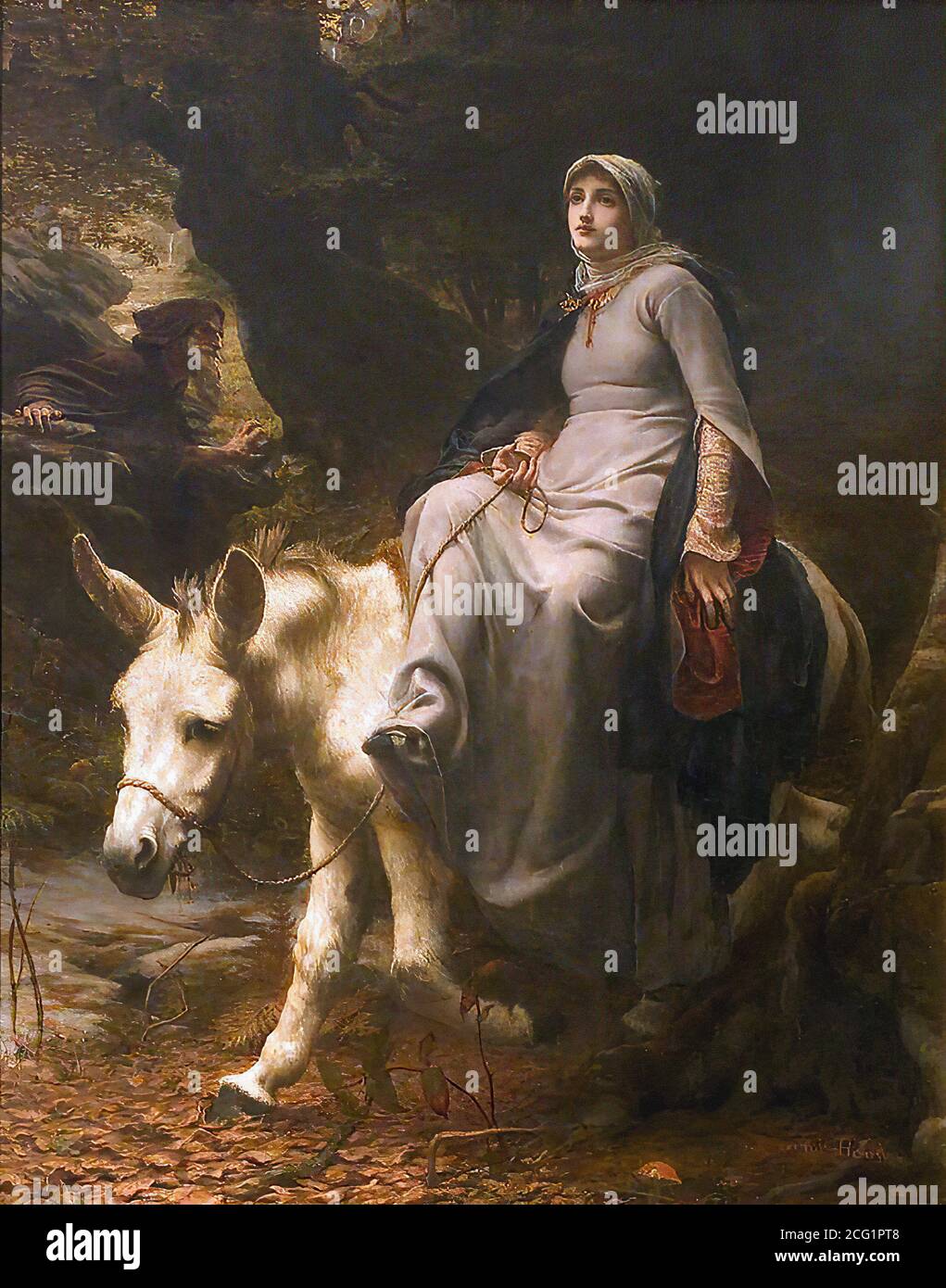 Jacomb-Hood George Percy - Una - British School - 19th Century Stock ...