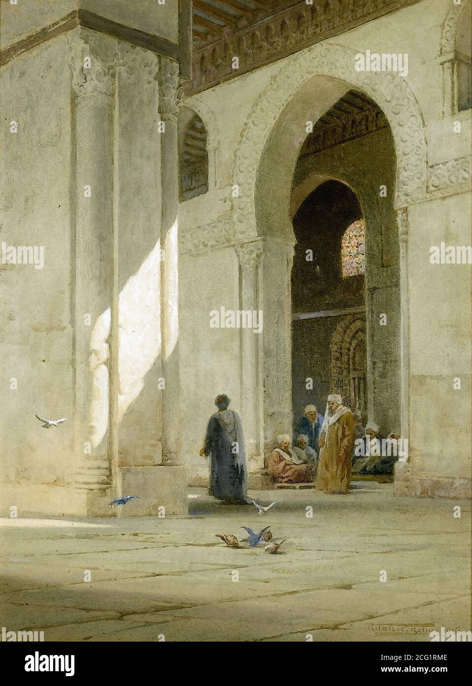 Kelly Robert George Talbot - the Cool Arcade of the Ibn Tulun Mosque ...