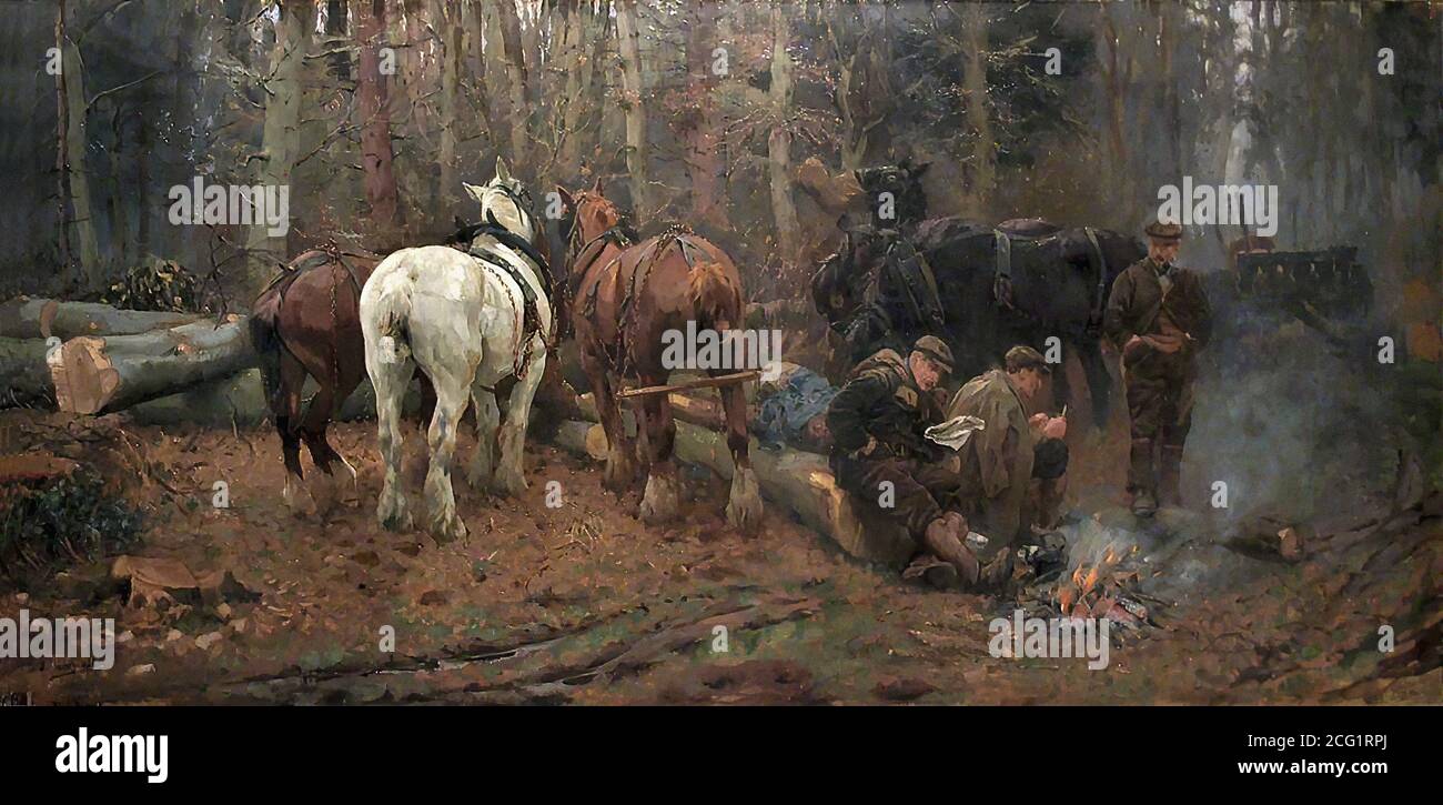 19th century logging hi-res stock photography and images - Alamy