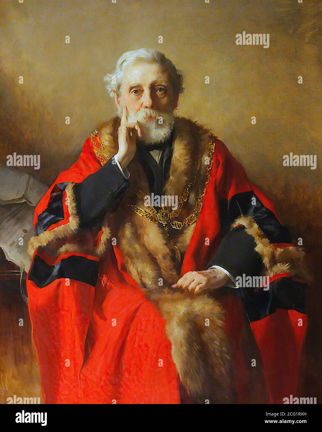 Kennington Thomas Benjamin - Alderman Pendrill Mayor of Neath - British ...