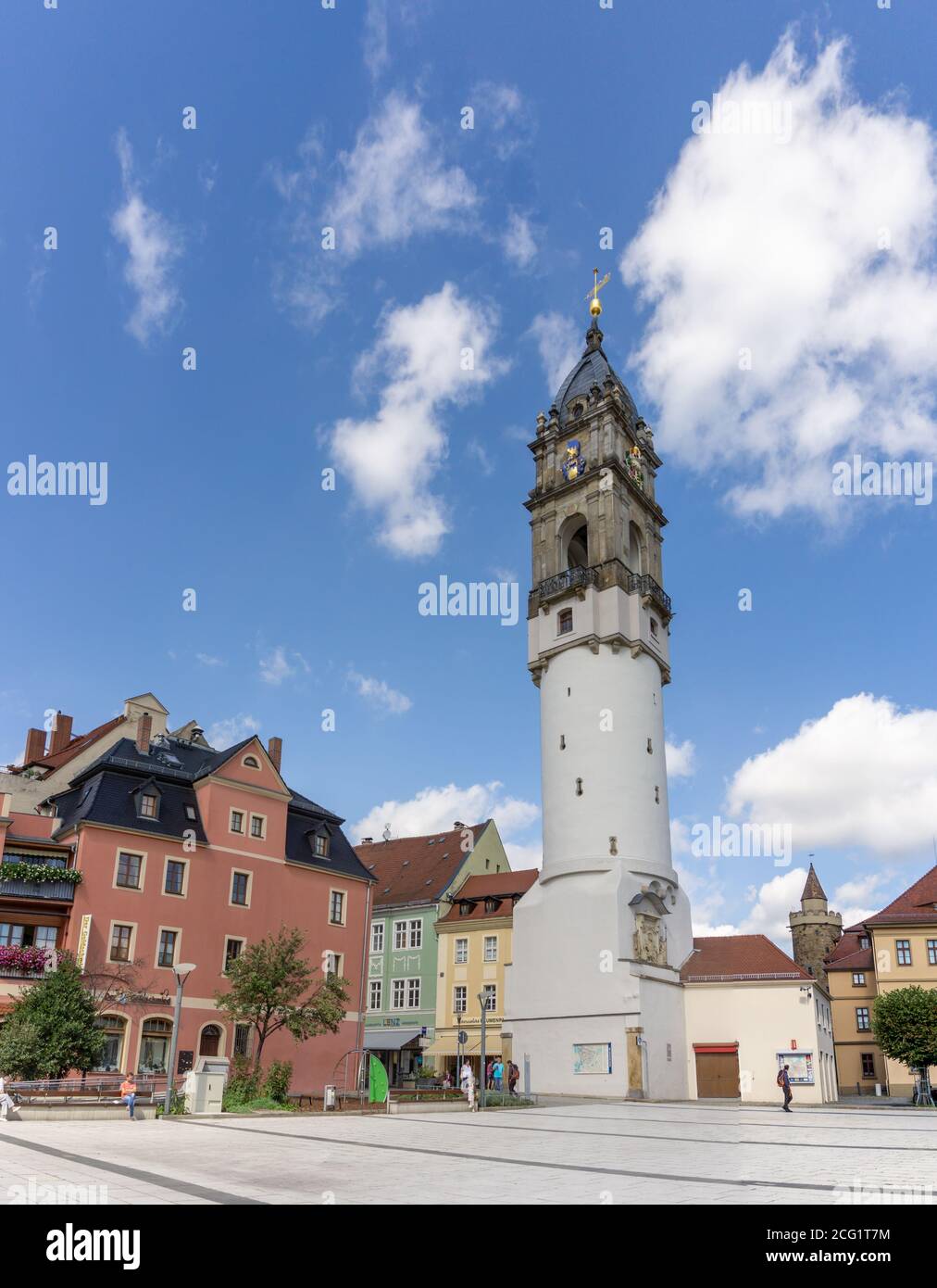 Bautzen, Saxony / Germany - 7 September 2020: view of the historic old ...