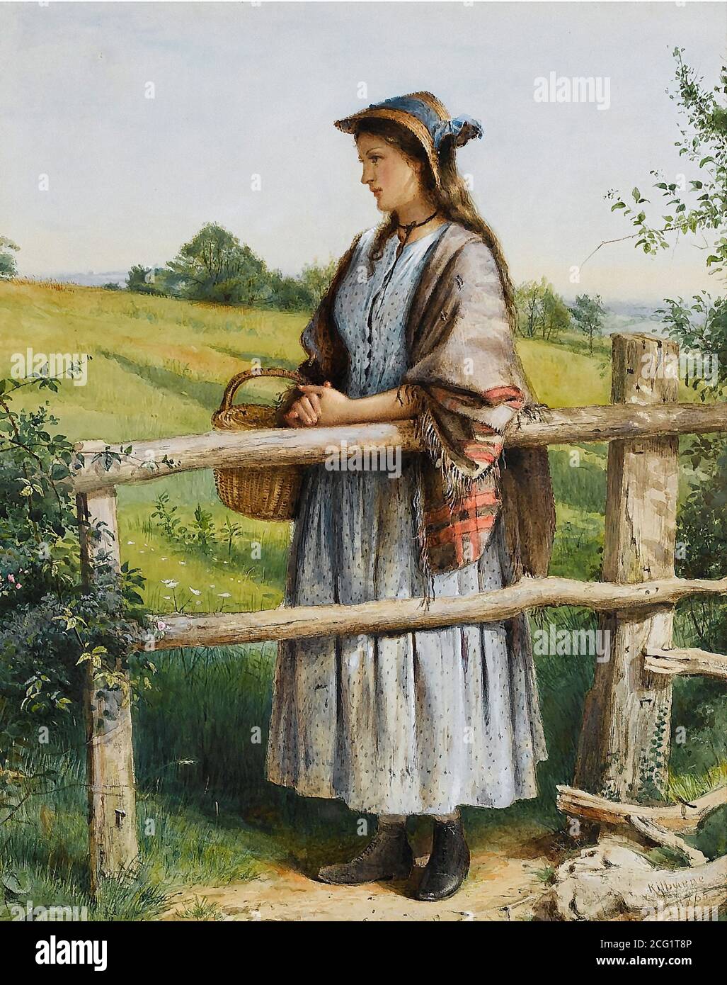 George goodwin kilburne hi-res stock photography and images - Alamy