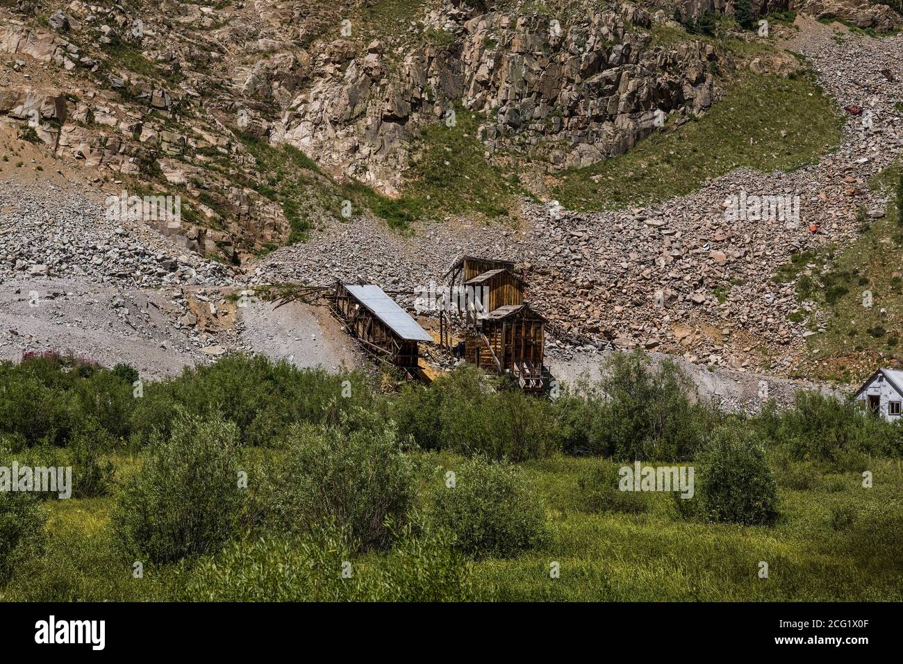 Durango to silverton narrow gauge railroad destination hi-res stock ...