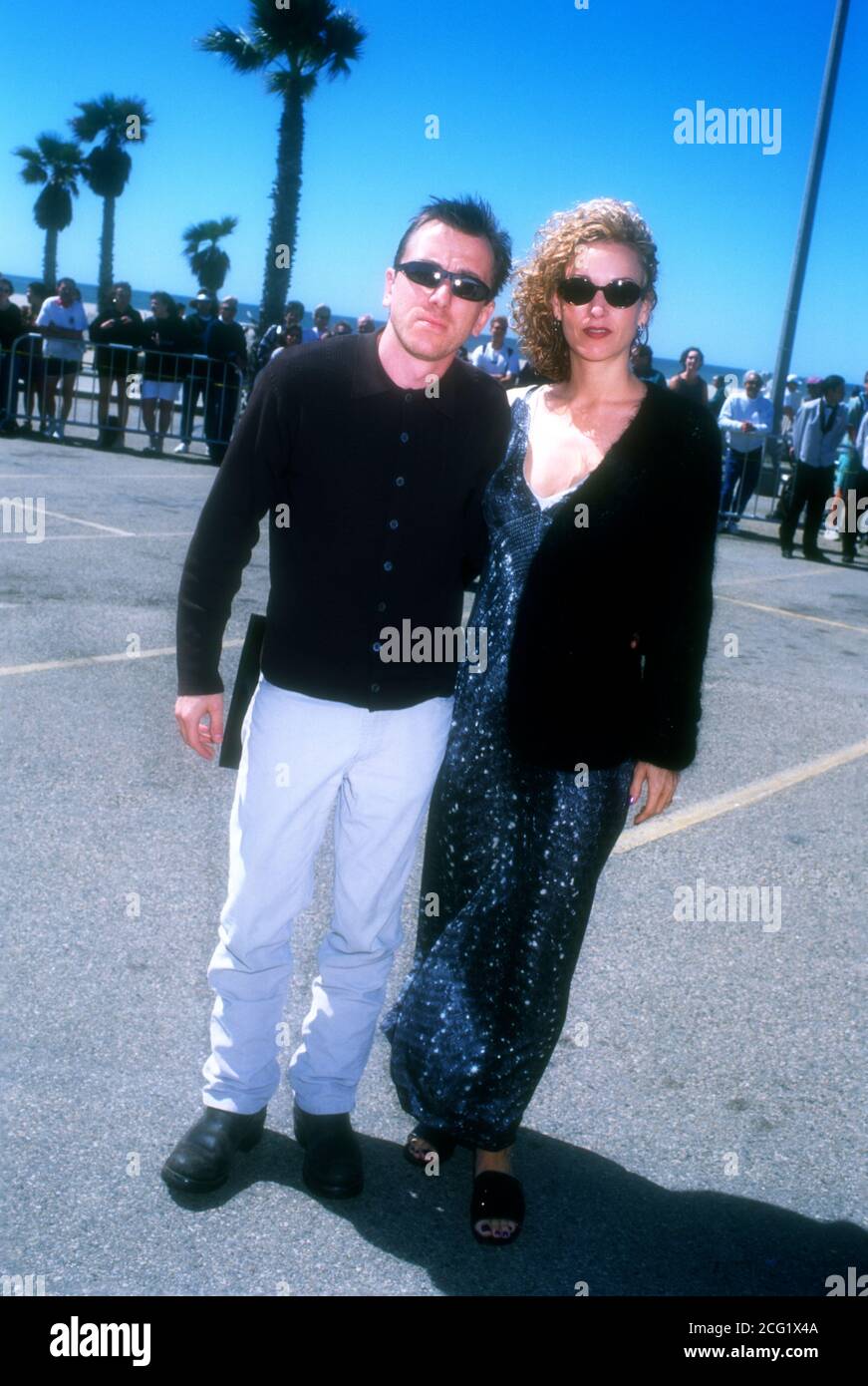 Santa Monica, California, USA 23rd March 1996 Actor Tim Roth and Nikki ...