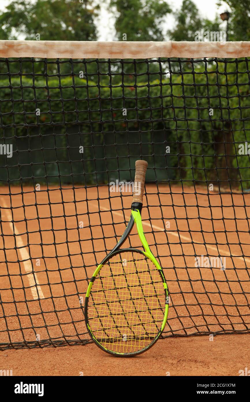 Wimbledon tennis net closeup hi-res stock photography and images - Alamy