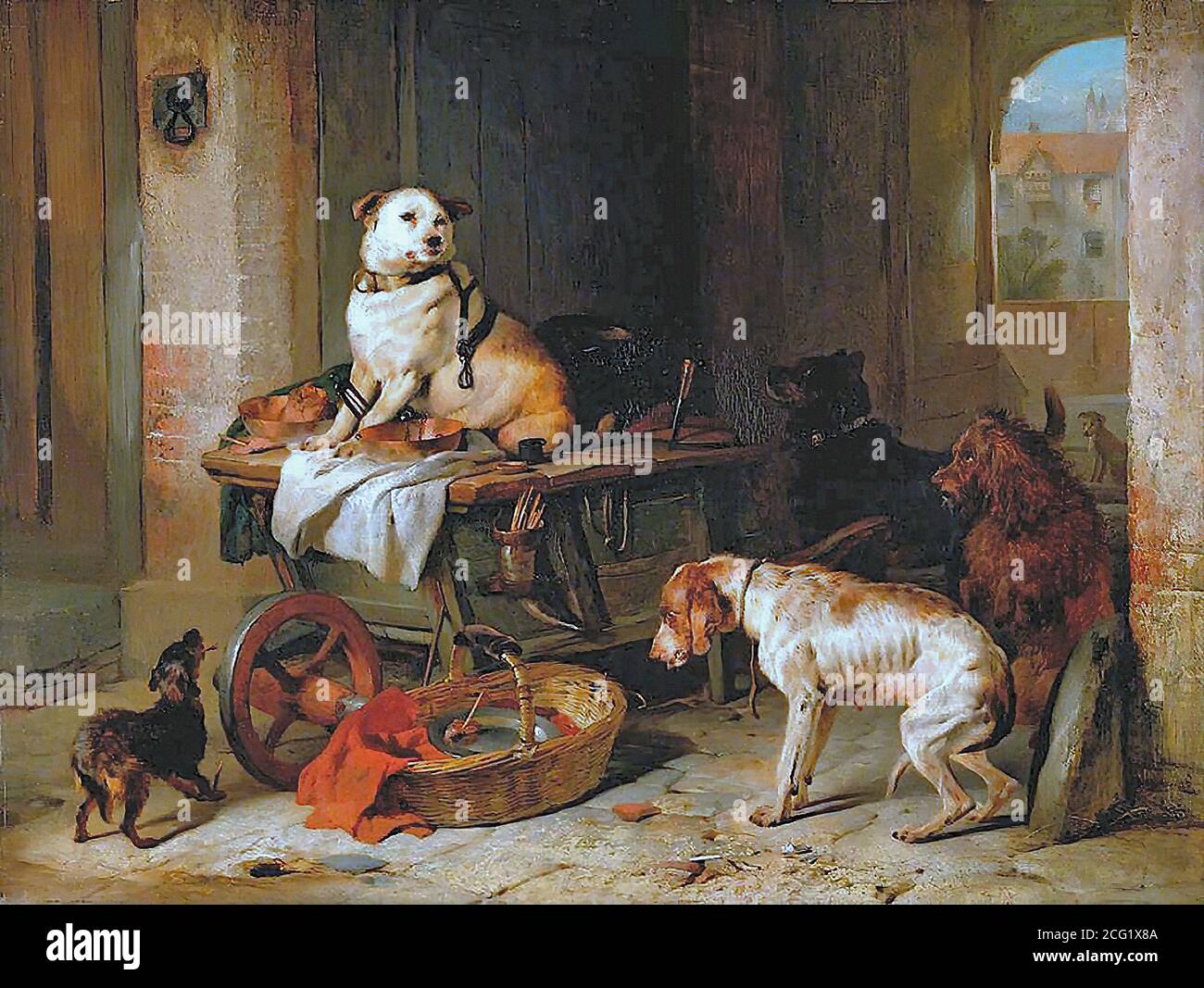 Landseer Sir Edwin Henry - a Jack in Office - British School - 19th ...