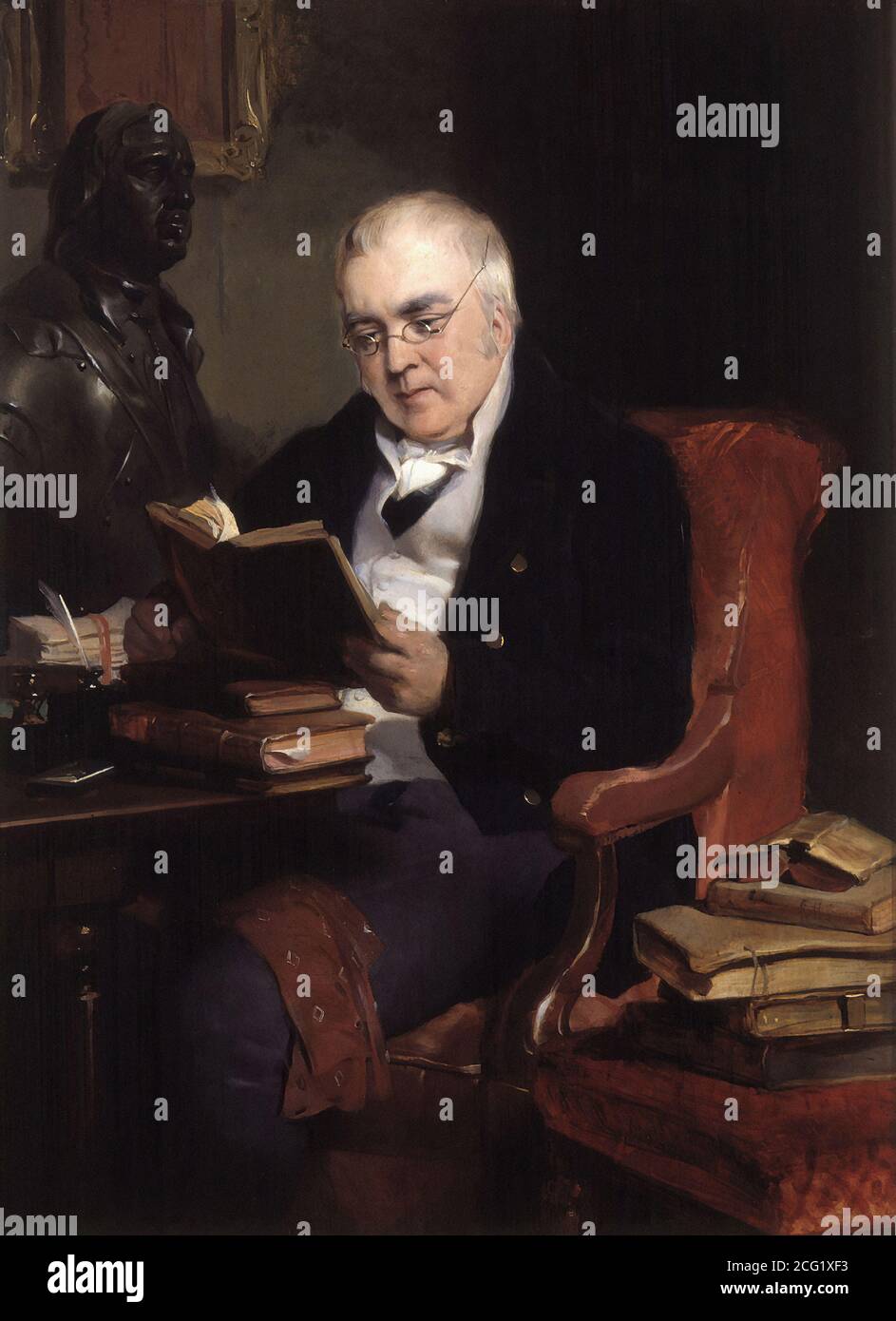 Landseer Sir Edwin Henry - Portrait of John Allen - British School ...