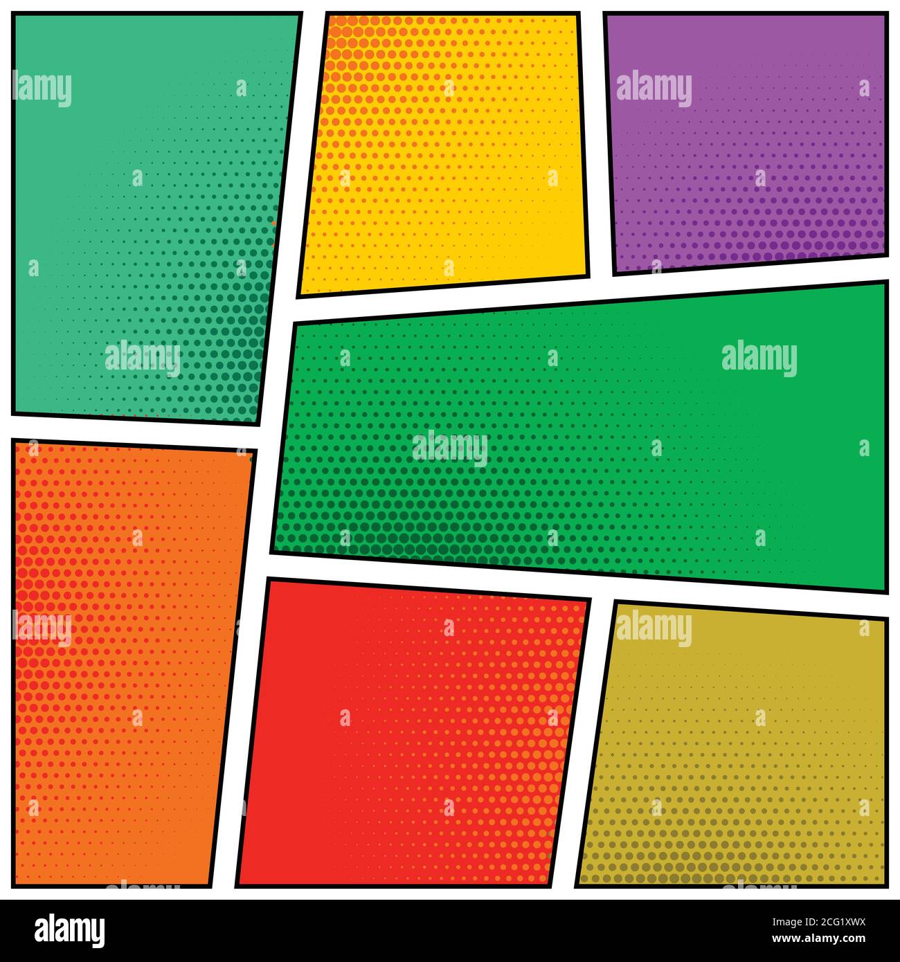 Comic strip design Cut Out Stock Images & Pictures - Alamy