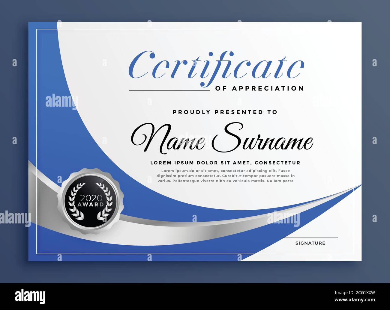 Certificate design Stock Vector Images - Alamy