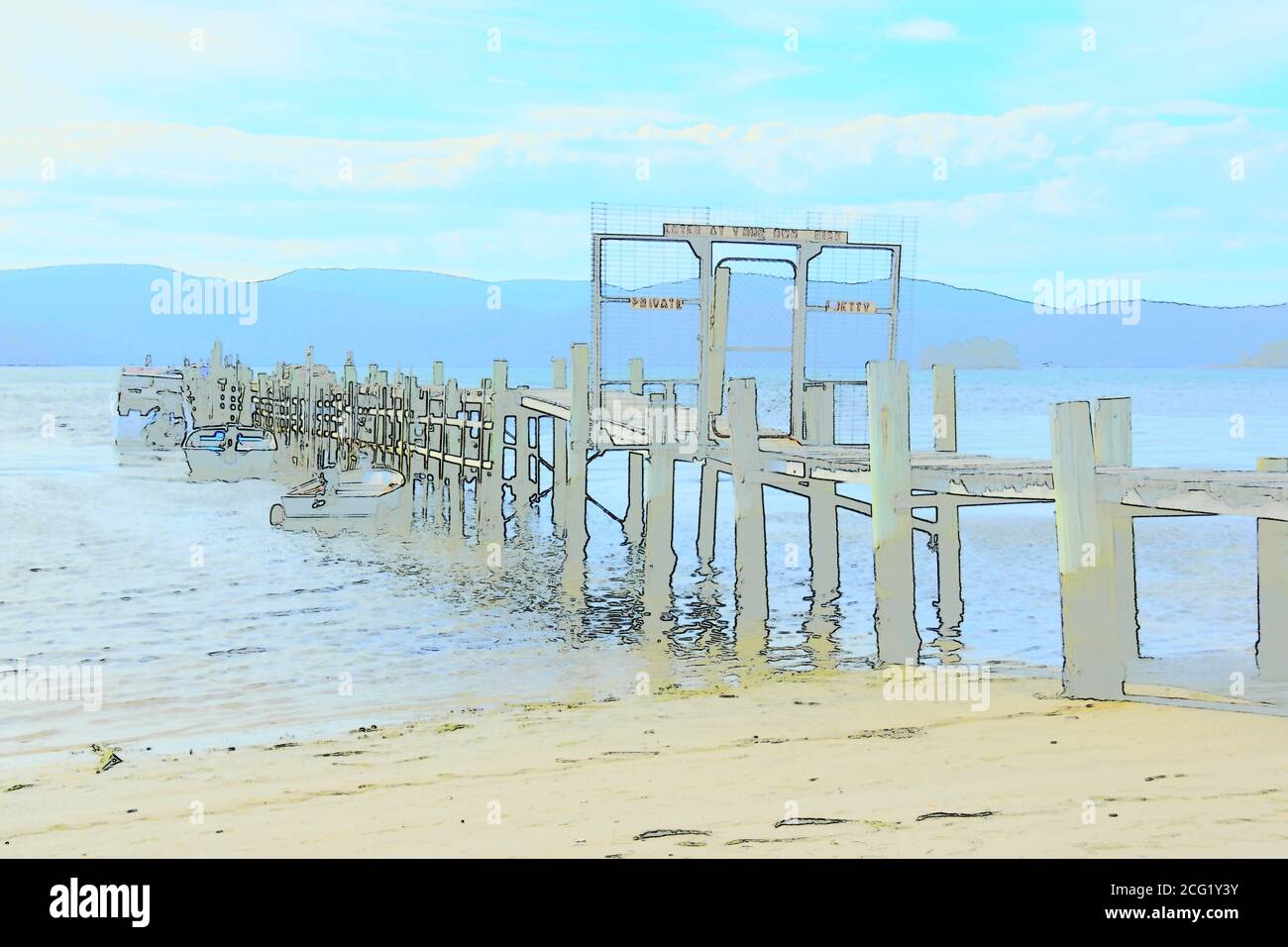 Old jetty hi-res stock photography and images - Alamy