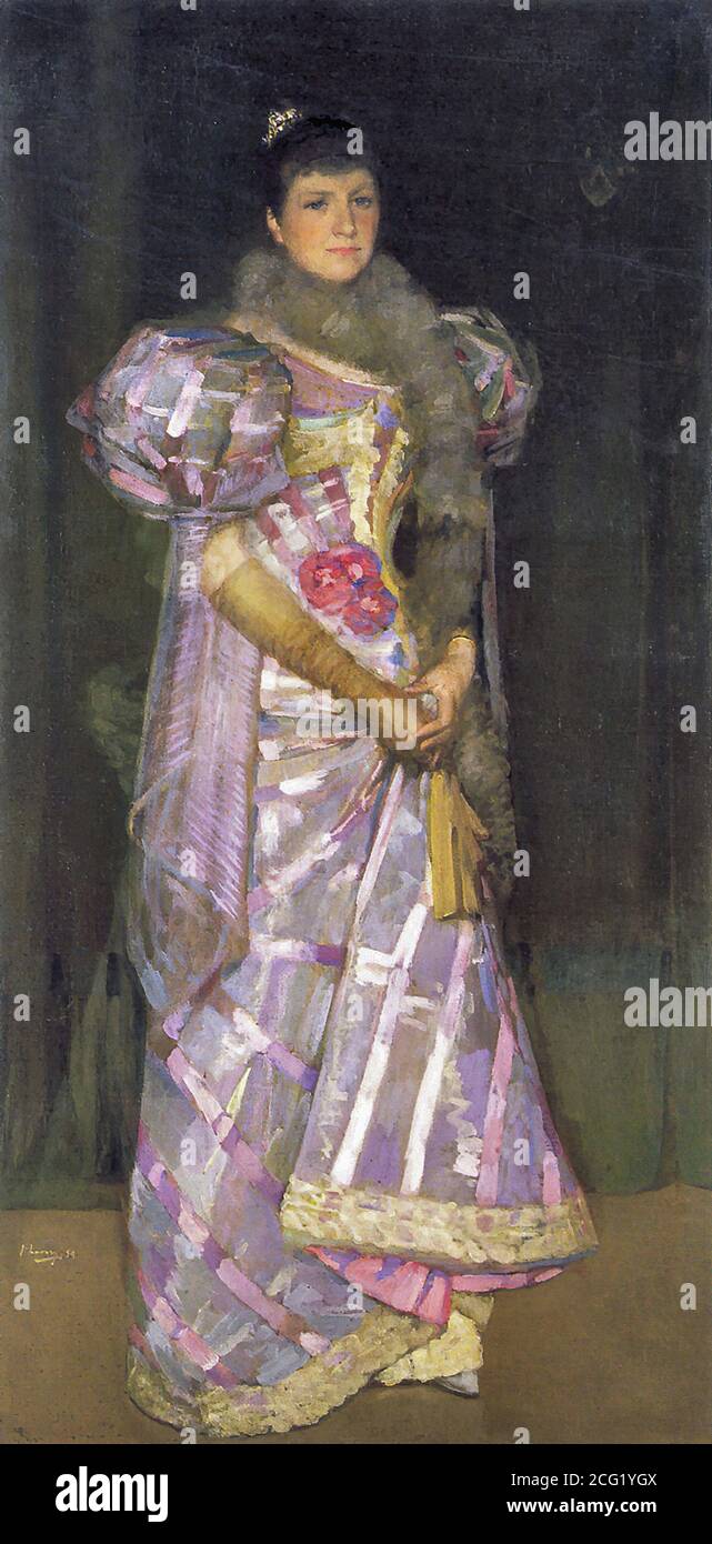 Lavery Sir John - Mrs Fitzroy Bell - British School - 19th Century ...