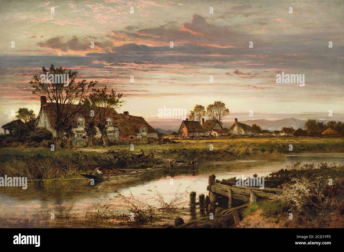 Riverside hamlet hi-res stock photography and images - Alamy