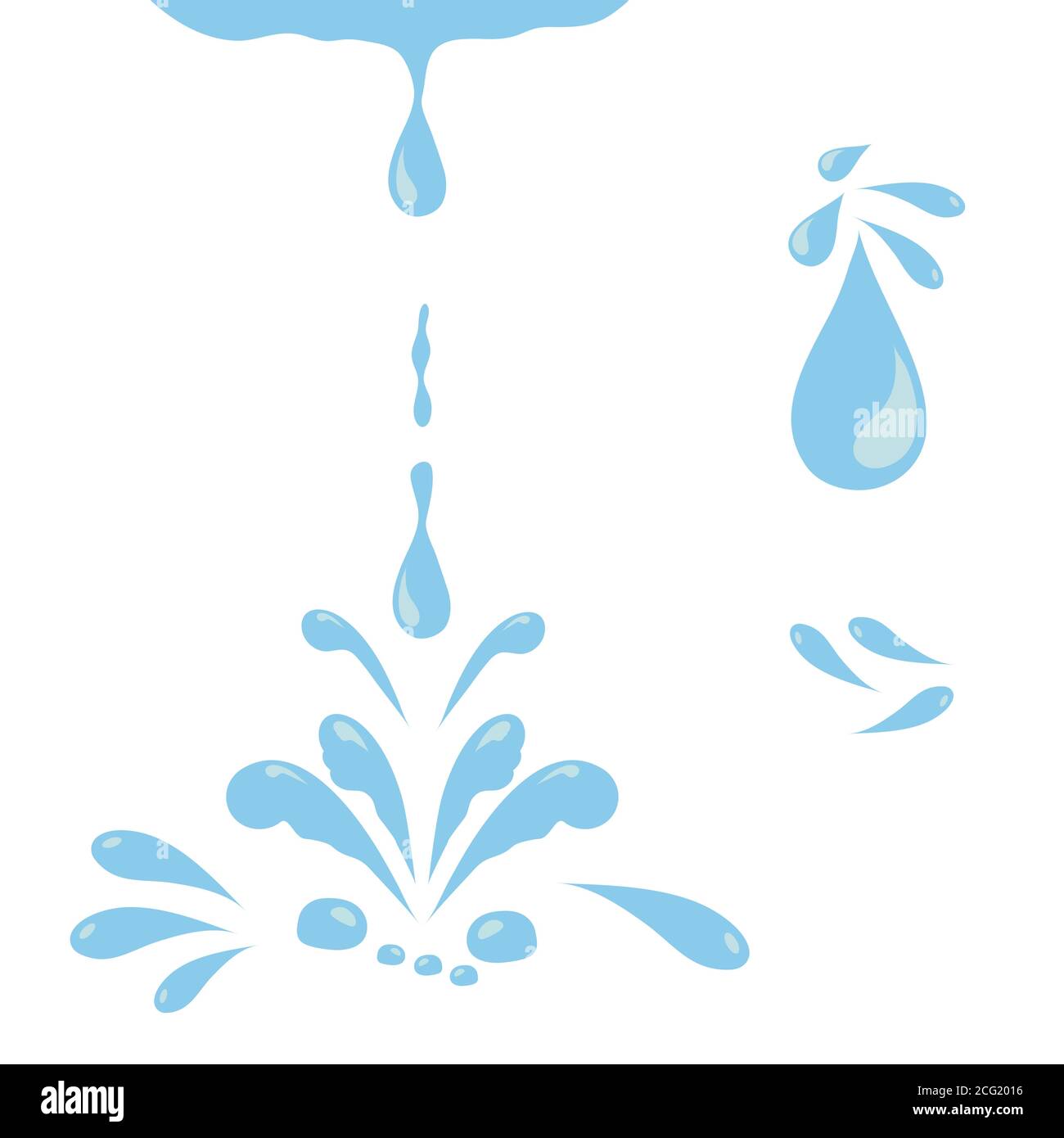 Water vector elements, tears, drop of water Stock Vector Image & Art ...