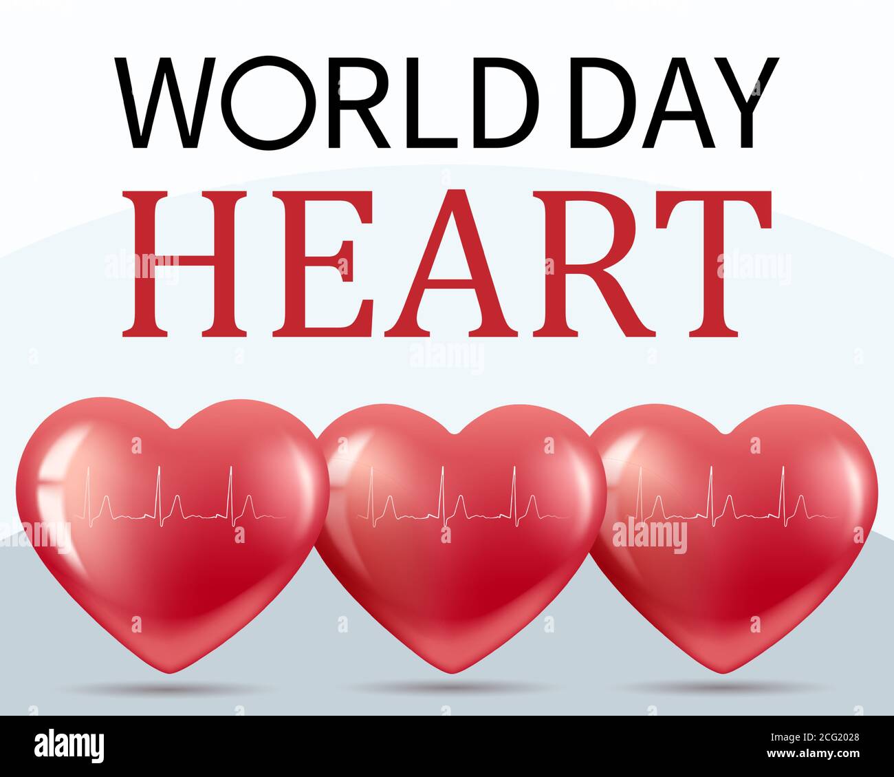 Heart Day Banner Stock Vector Image & Art - Alamy