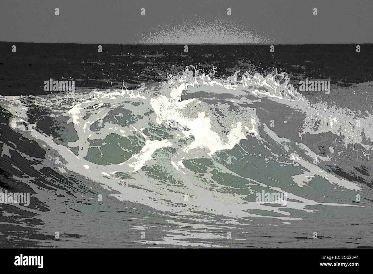 Salt water waves hi-res stock photography and images - Alamy