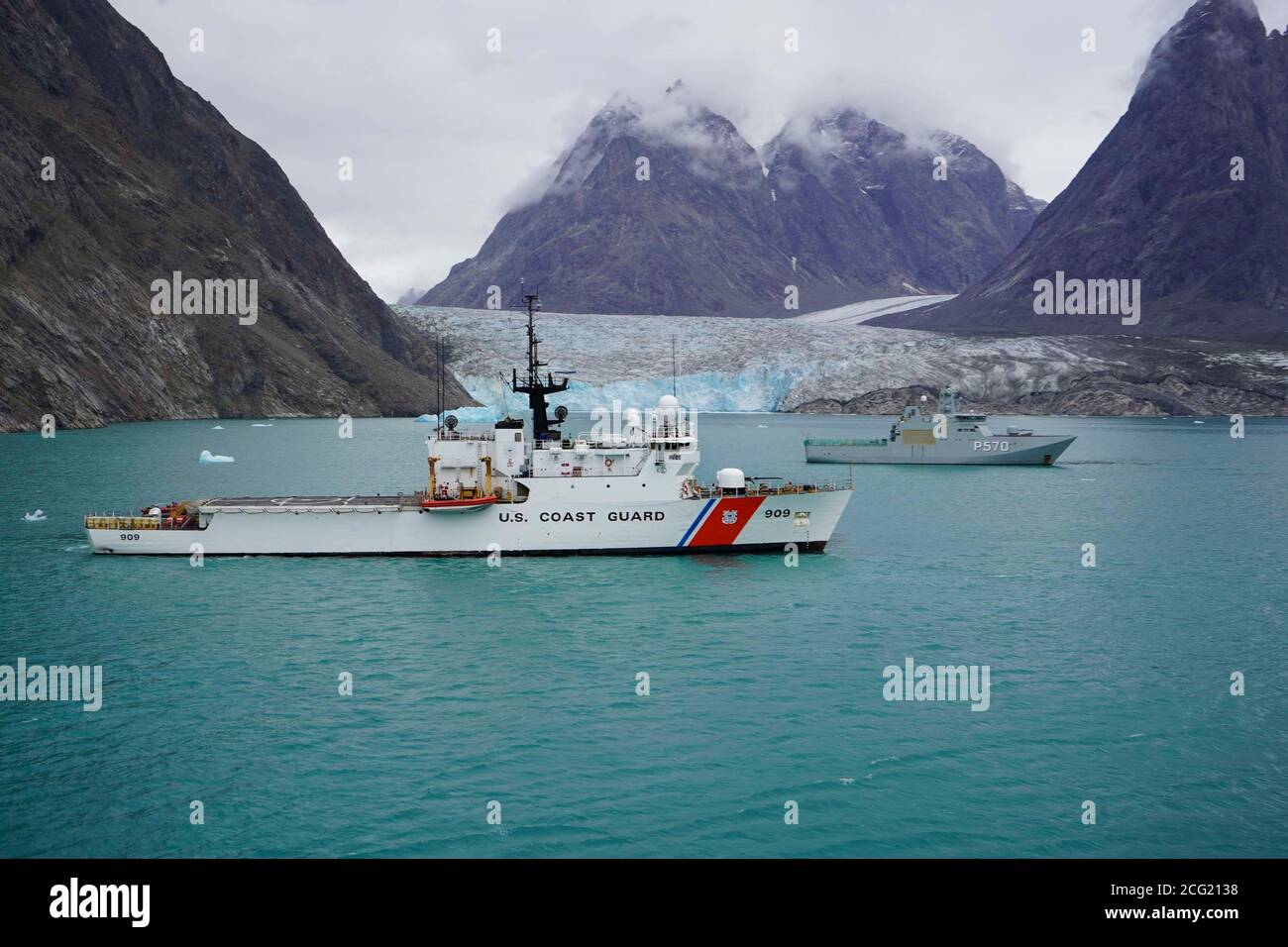 USCGC CAMPBELL transited south along the west coast of Greenland ...