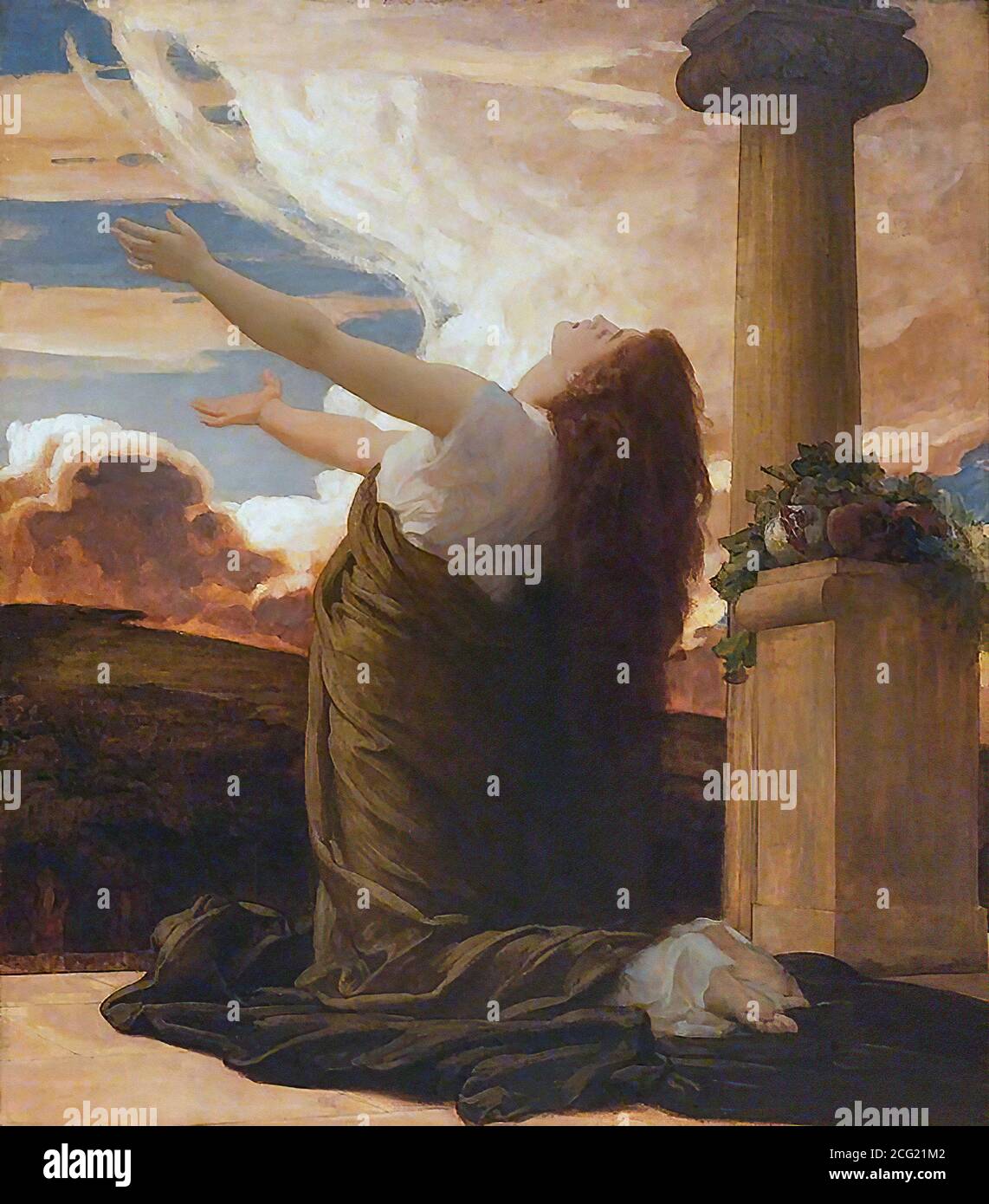 Frederic leighton clytie hi-res stock photography and images - Alamy