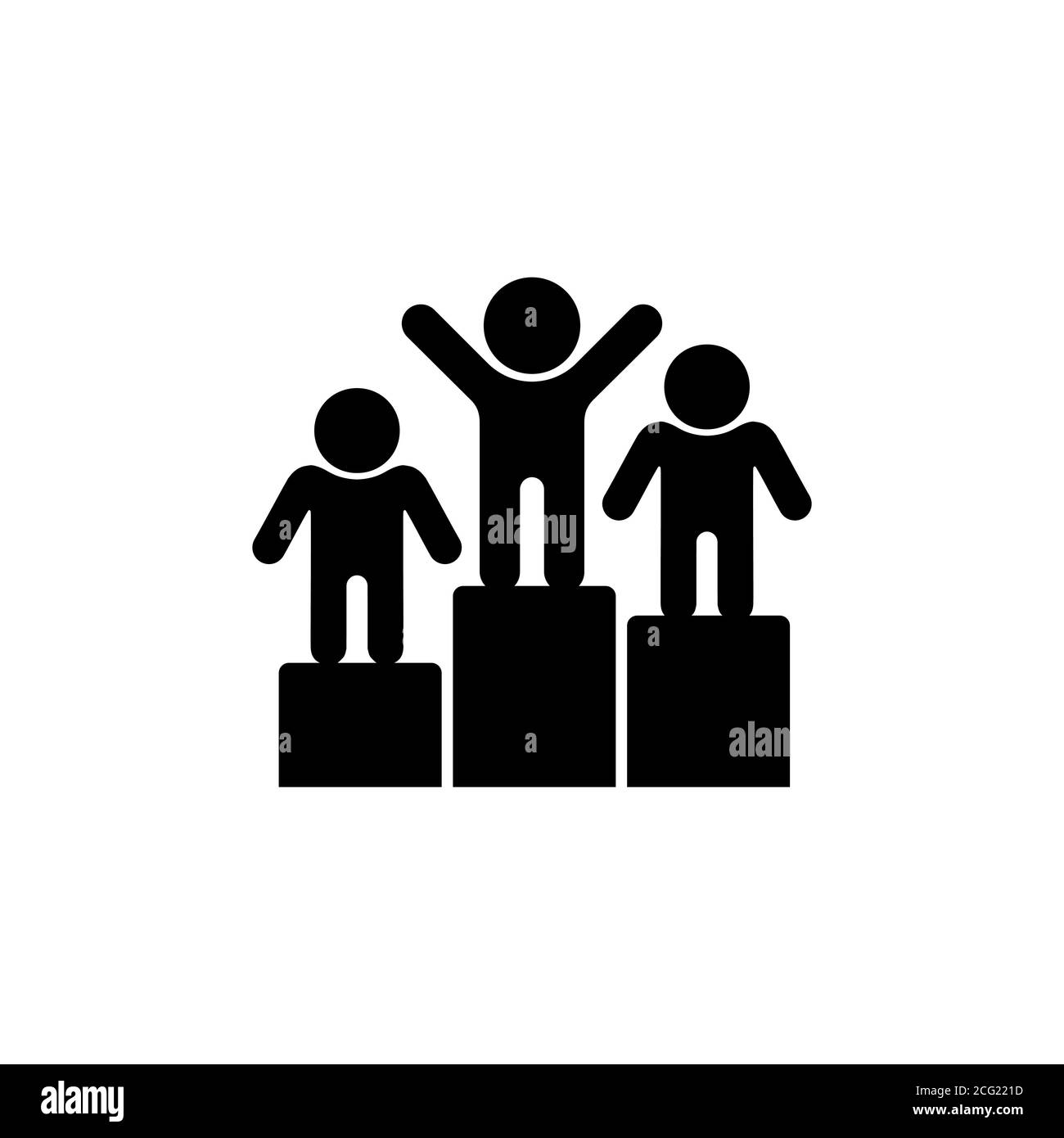 Victory icon. Winner sign. Reward concept. Vector on isolated white ...