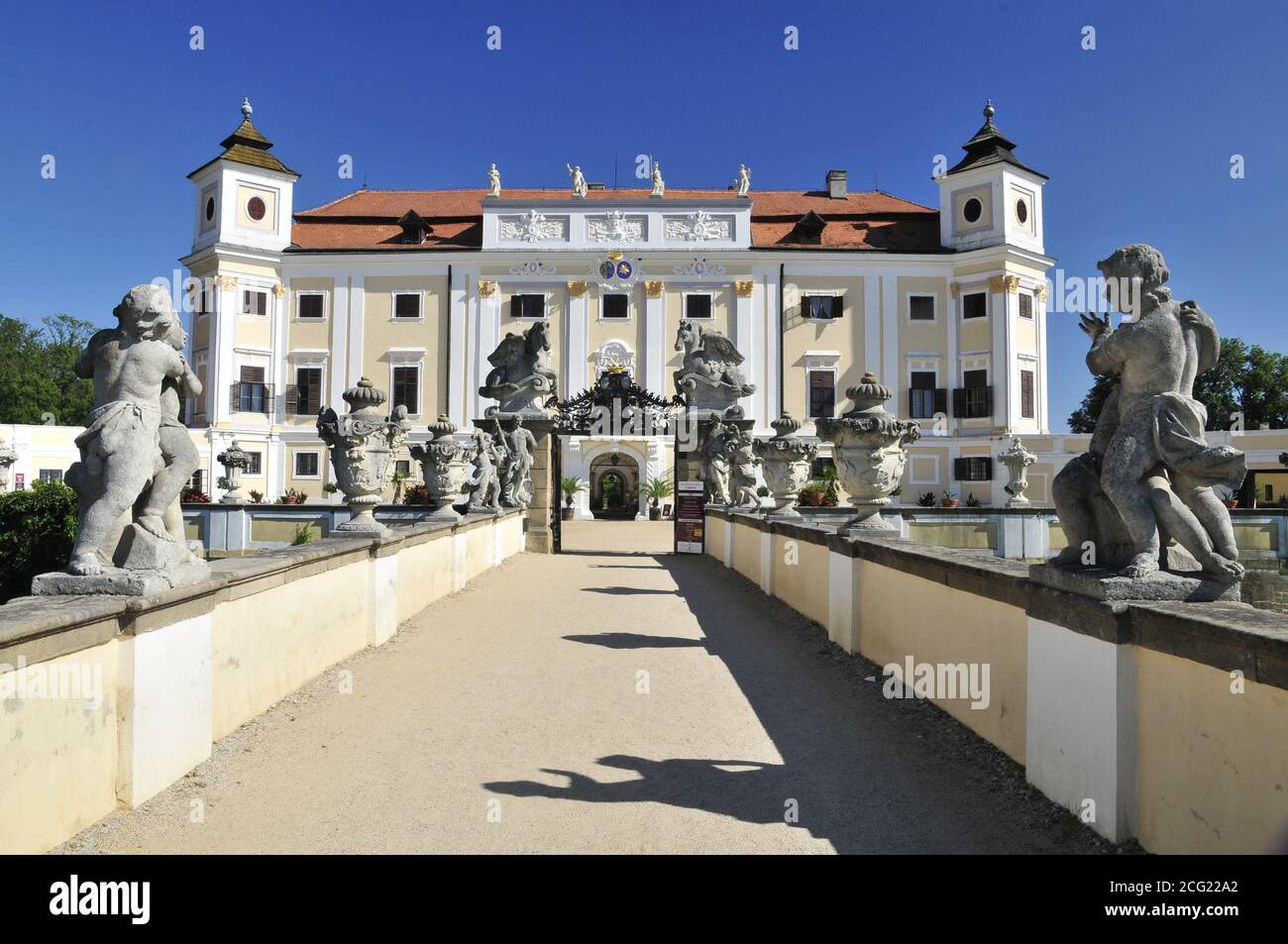 Pearl of the Southeast Moravia Chateau Milotice with French baroque ...