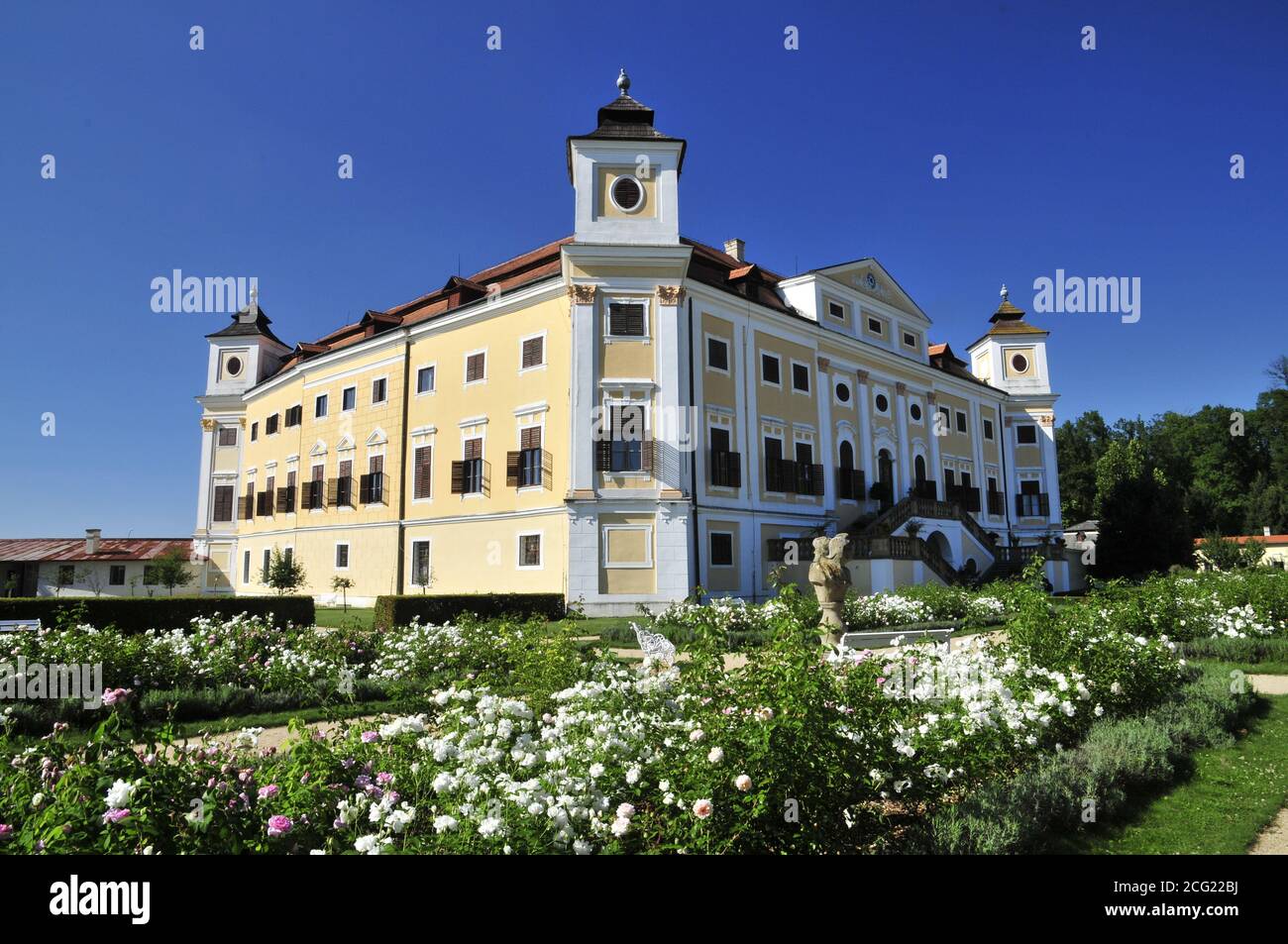 Pearl of the Southeast Moravia Chateau Milotice with French baroque ...